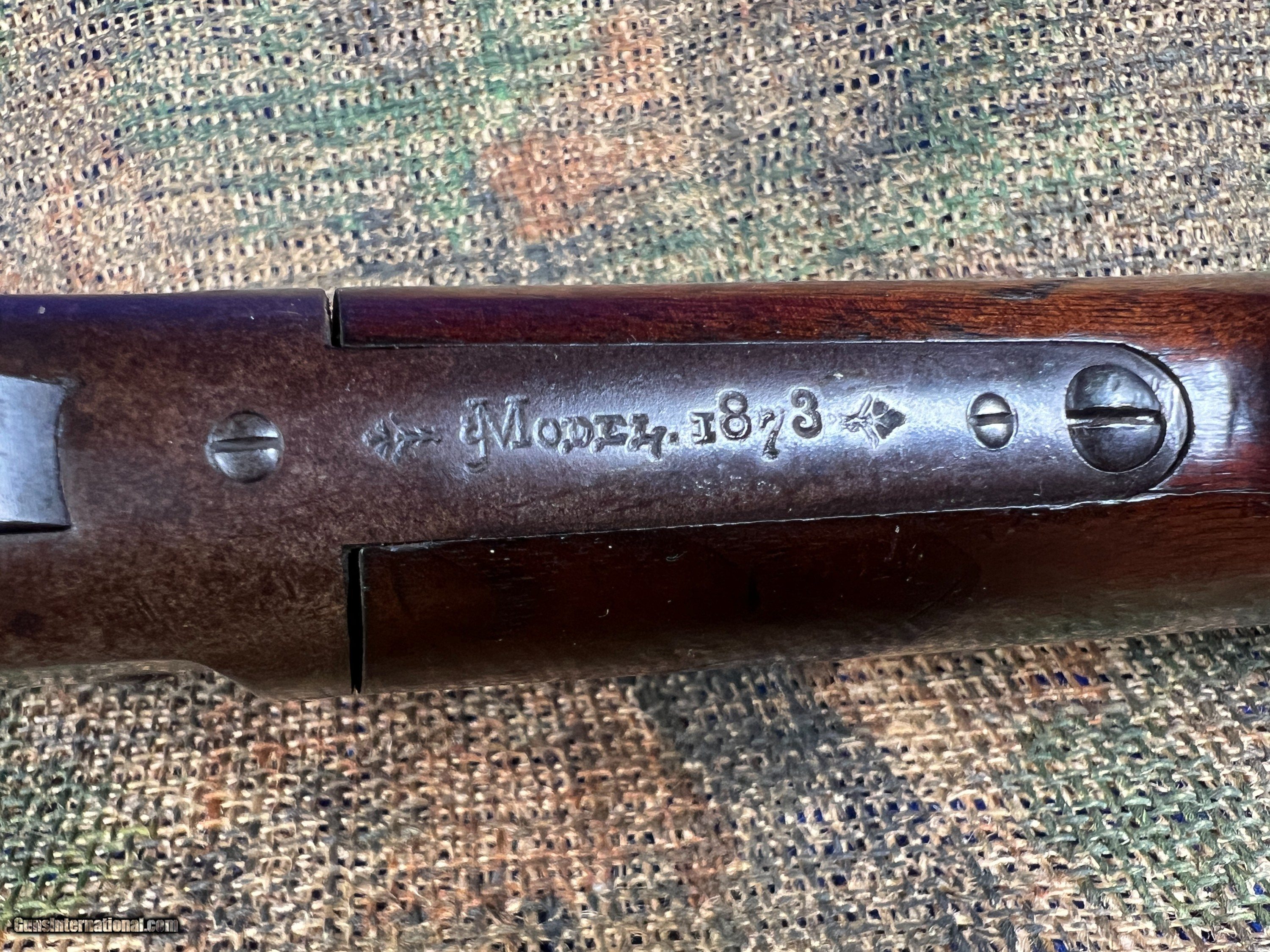 WINCHESTER 1873 44-40 44 CAL 24" BARREL OCTAGON FULL MAG CRESCENT BUTT ...