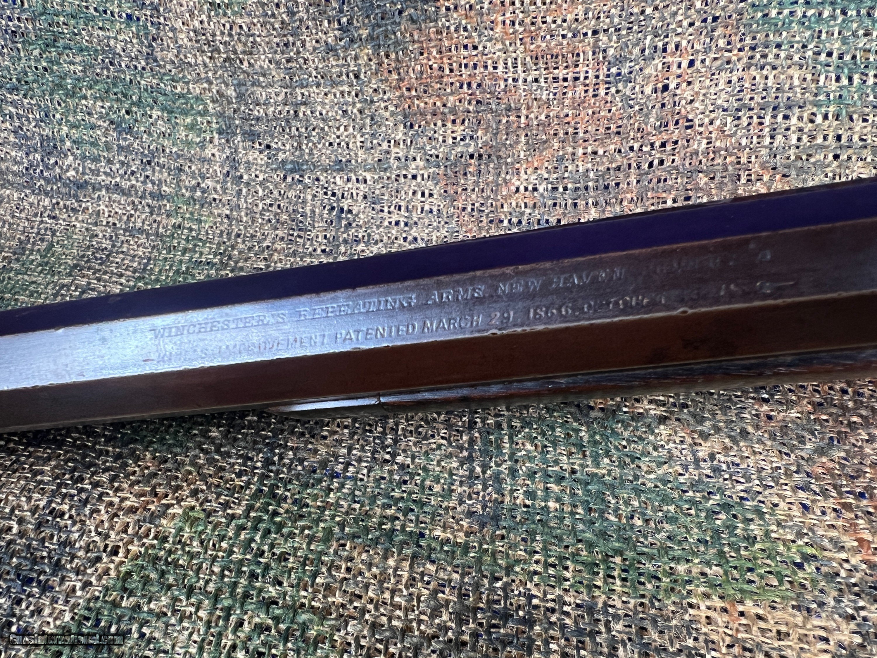 WINCHESTER 1873 44-40 44 CAL 24" BARREL OCTAGON FULL MAG CRESCENT BUTT ...