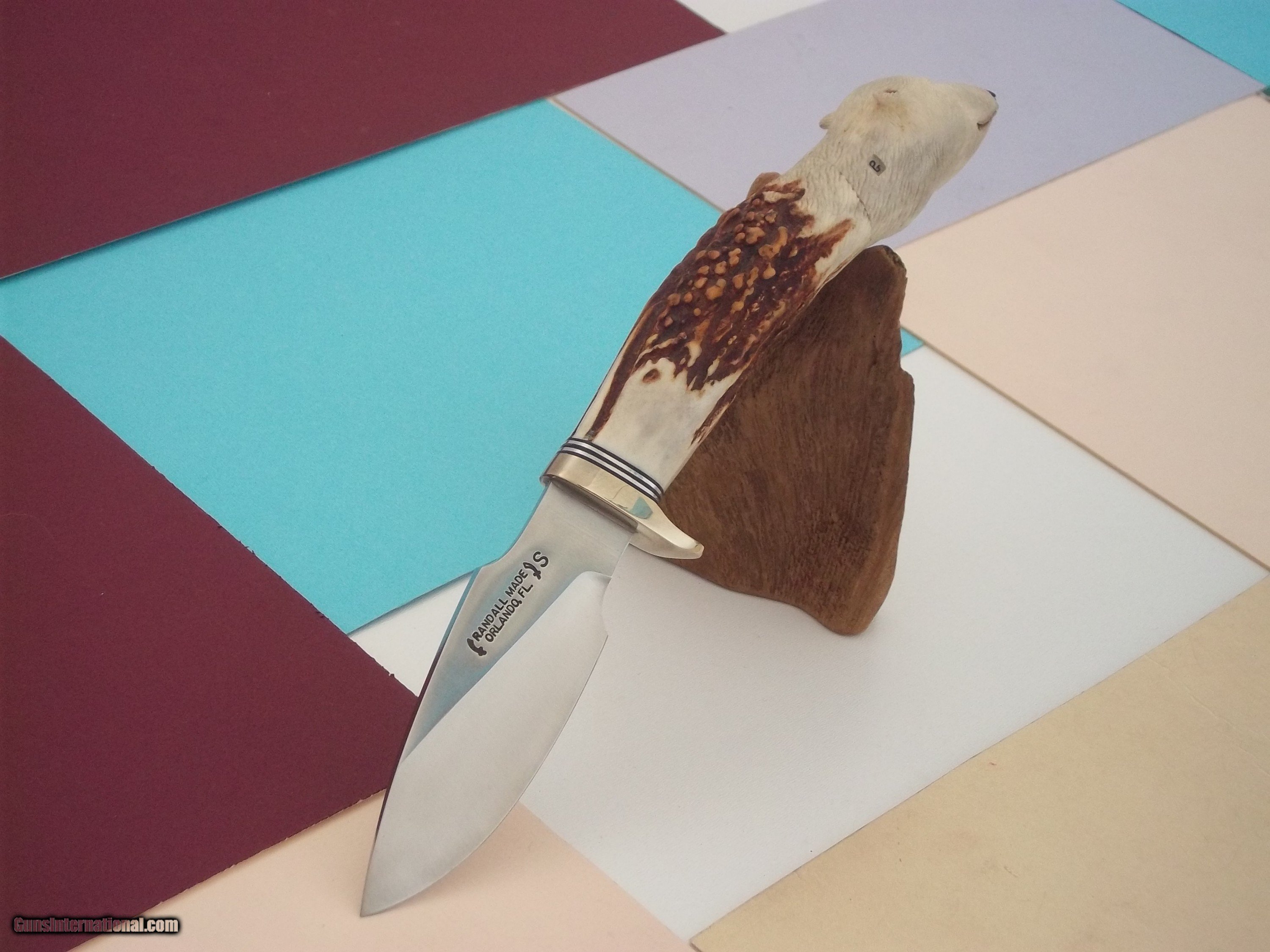 Randall Model # 11 Alaskan Skinner Stainless steel blade, German Silver ...