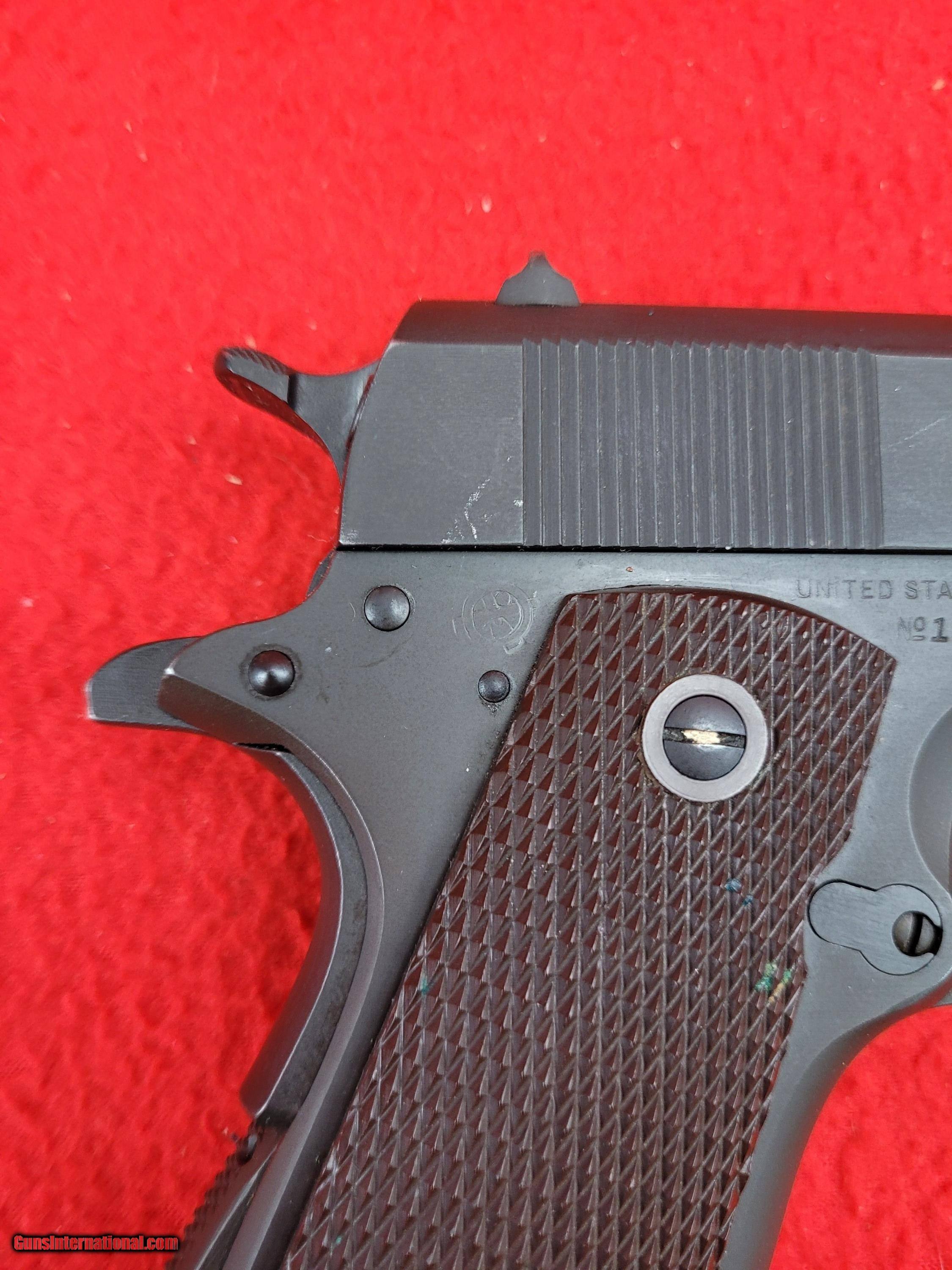 Colt 1911 A1 - January 1944 Production Factory Orig Pistol with Nazi ...