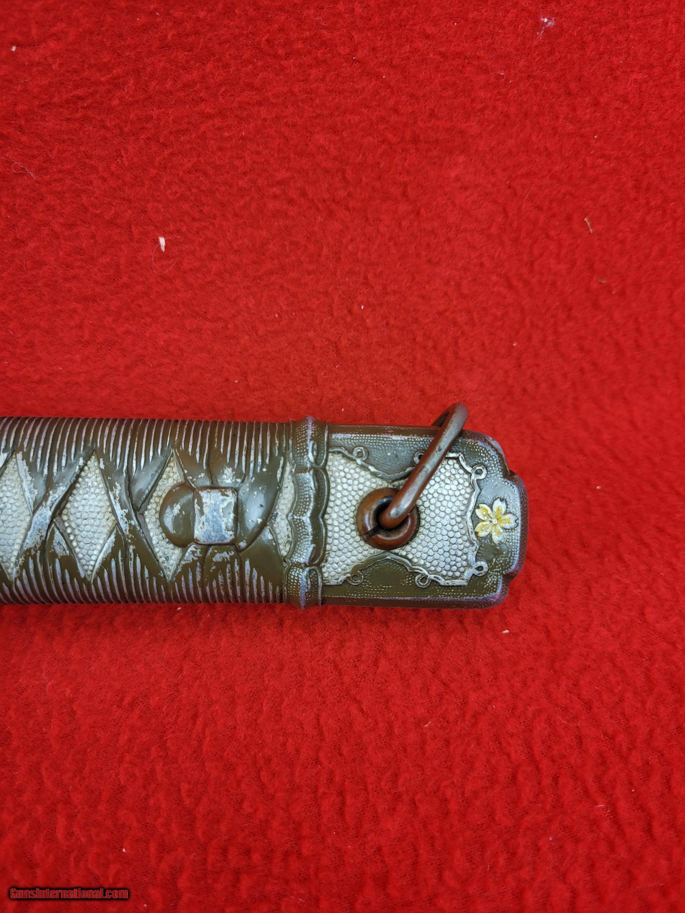 Original Japanese Type 95 NCO Shin-Gunto WWII Bringback