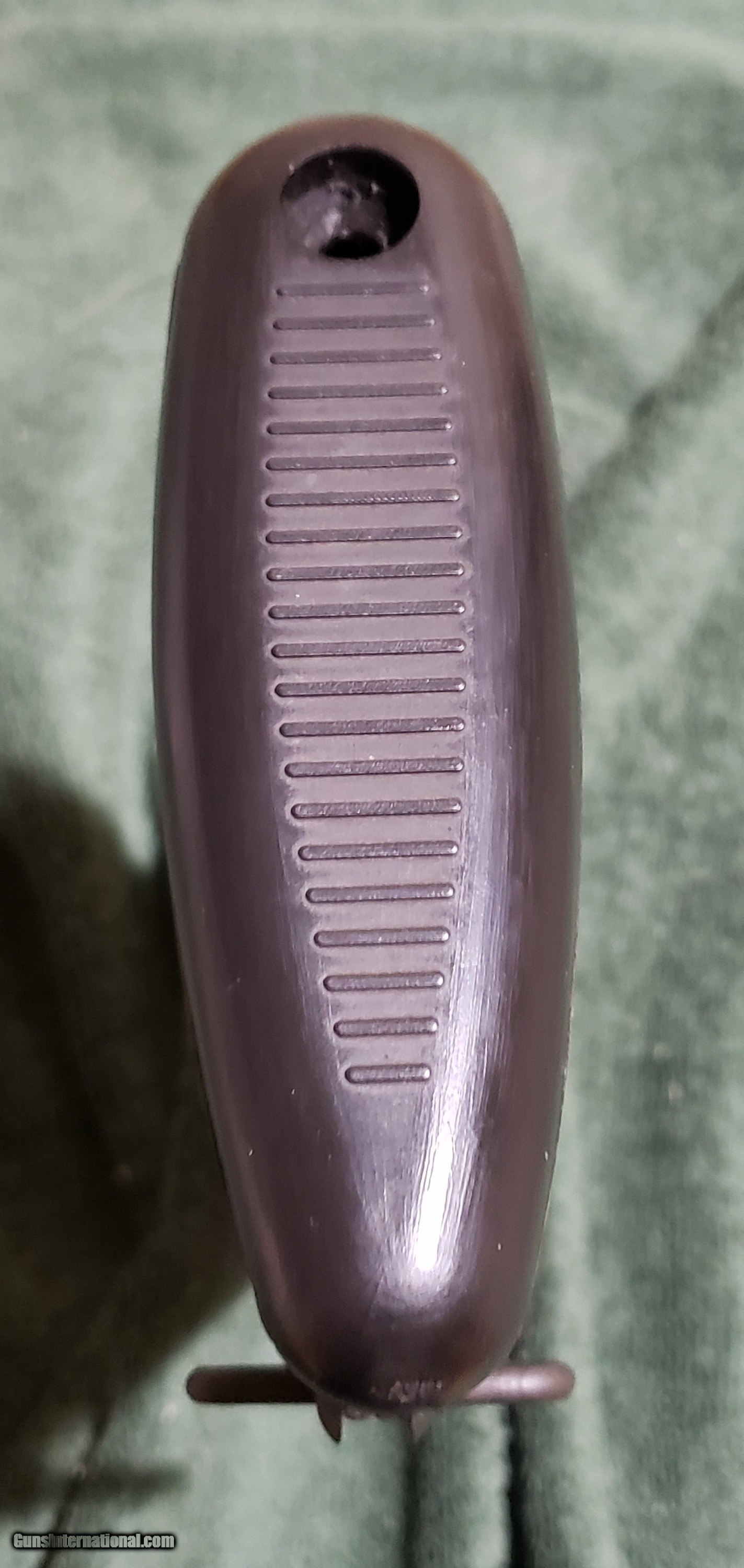 1960s Vietnam era complete M16 buttstock Type D with rubber butt pad. Mint.