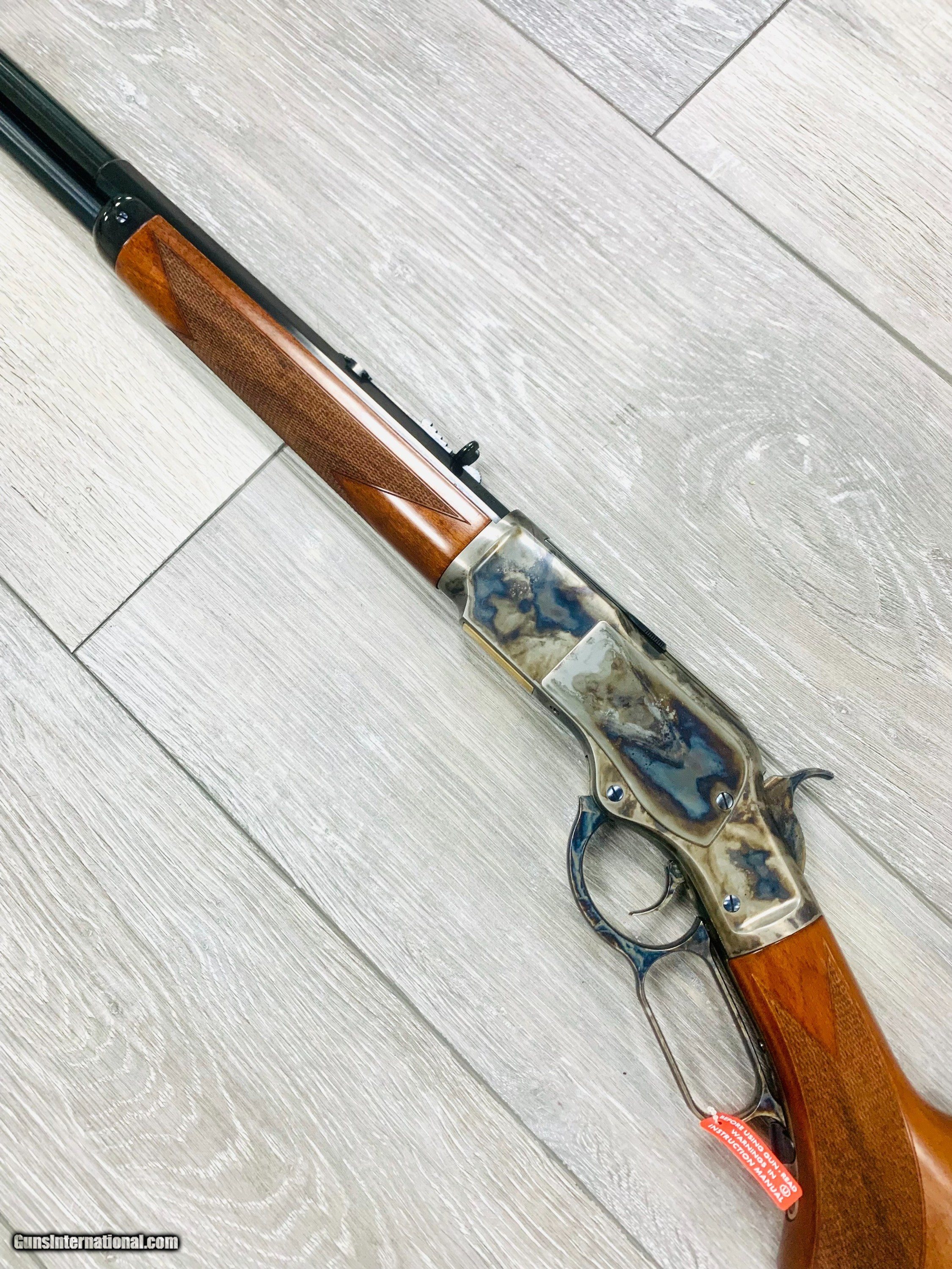 CIMARRON 1873 TEXAS BRUSH POPPER .45 COLT LEVER ACTION RIFLE 18" HALF ...