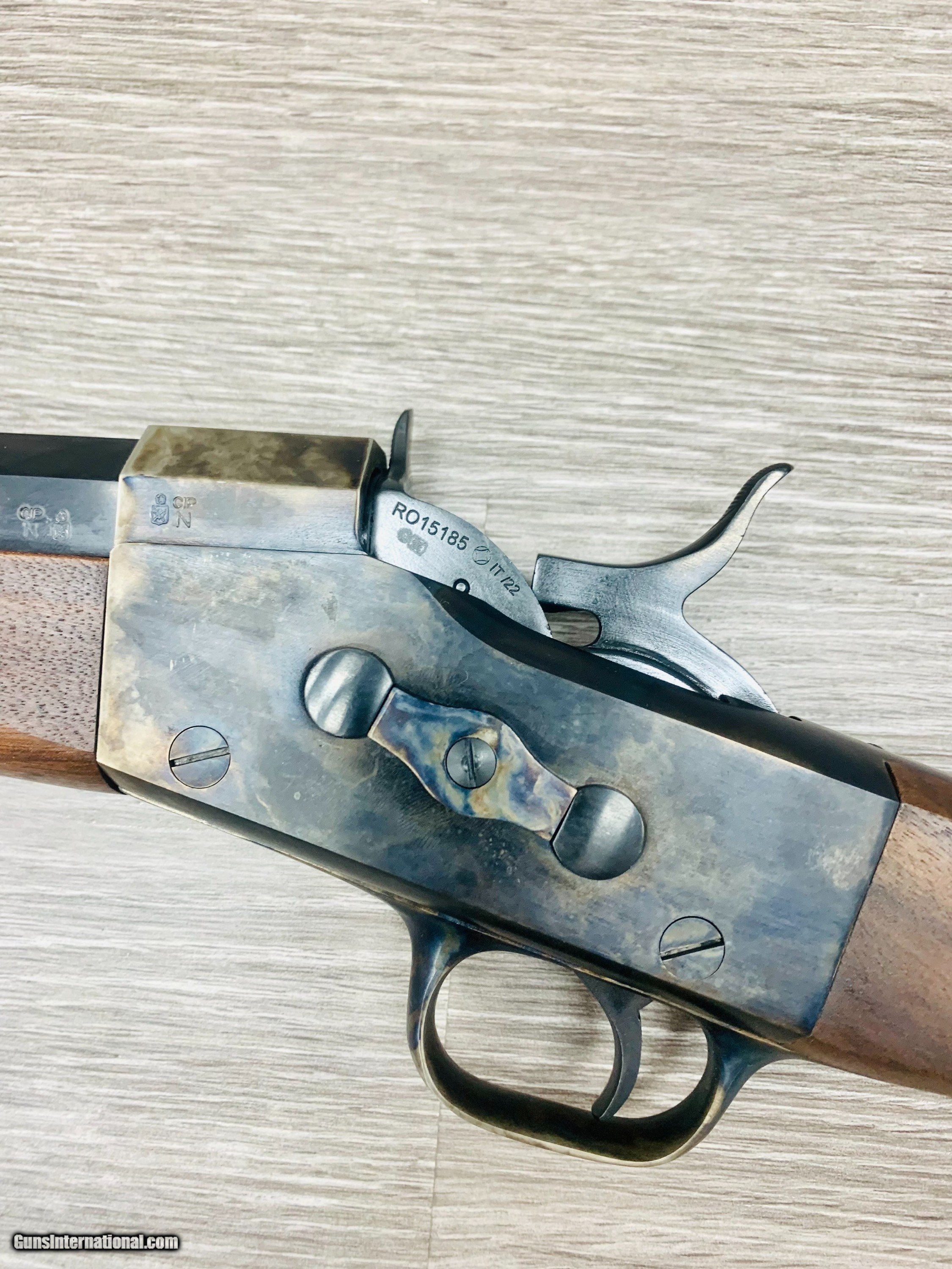 PEDERSOLI ROLLING BLOCK LONG RANGE CREEDMOOR .45-70 30" OCTAGONAL BBL ...