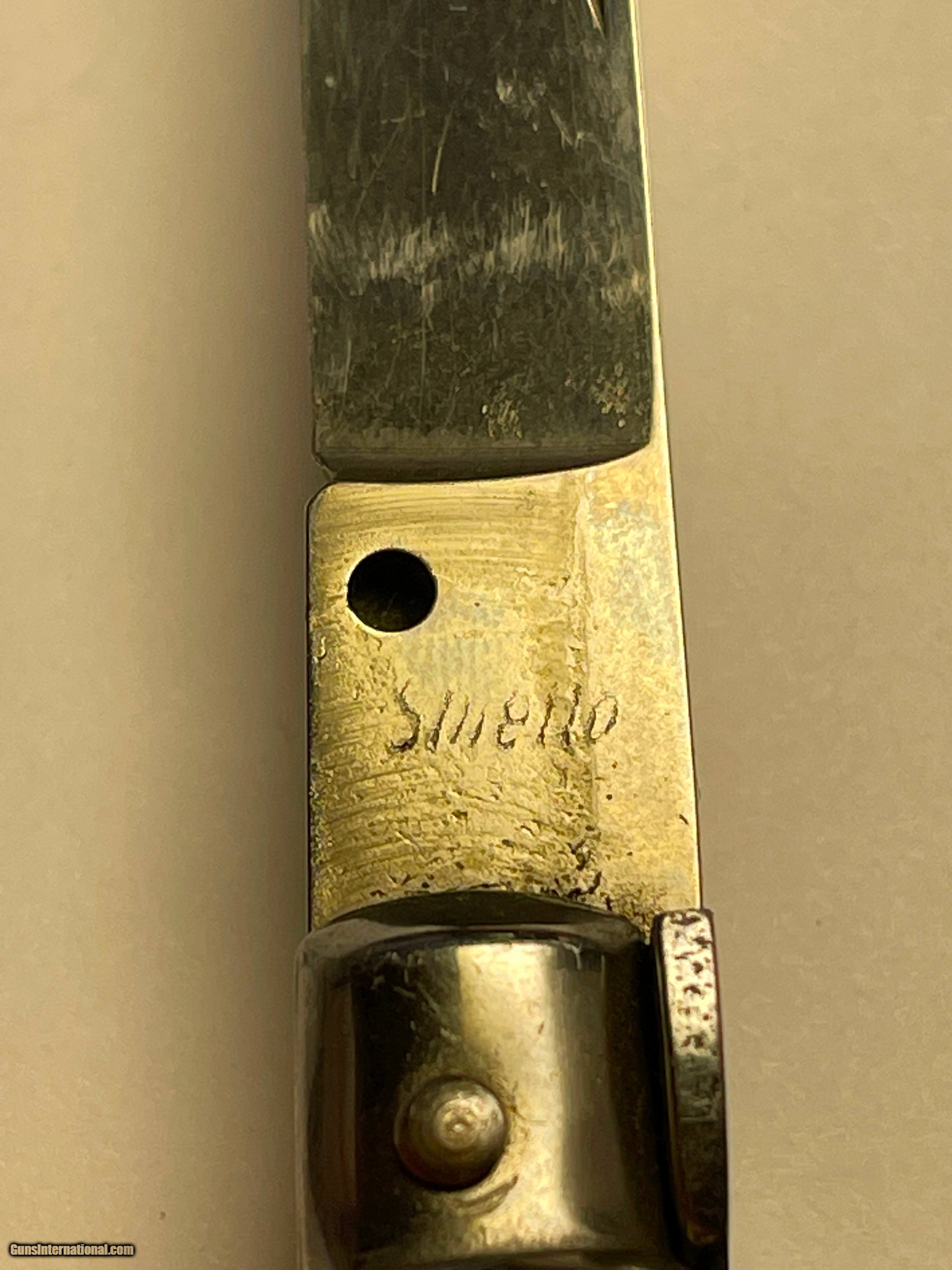 Genuine Stiletto Made In Italy Vintage 50's 60's Switchblade Automatic ...