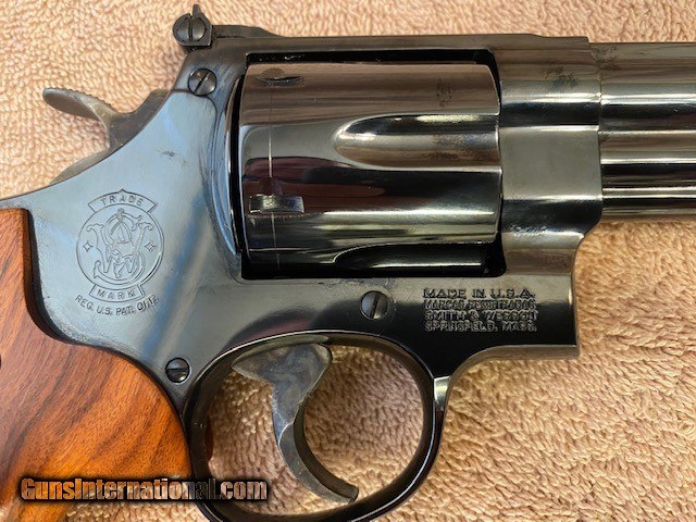 Smith & Wesson model 29-10 44 magnum 6.5 inch barrel