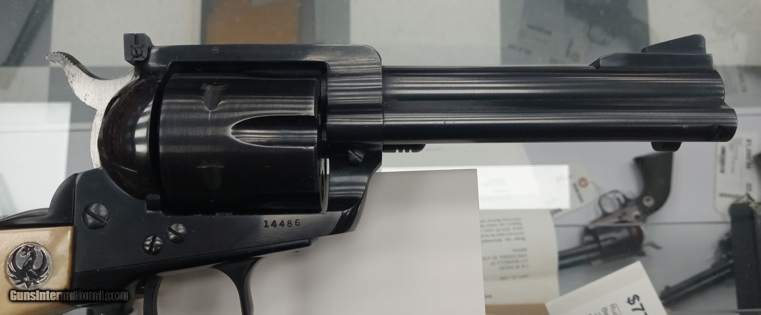 1958 Ruger Blackhawk .357 mag Revolver with Factory Stag Grips