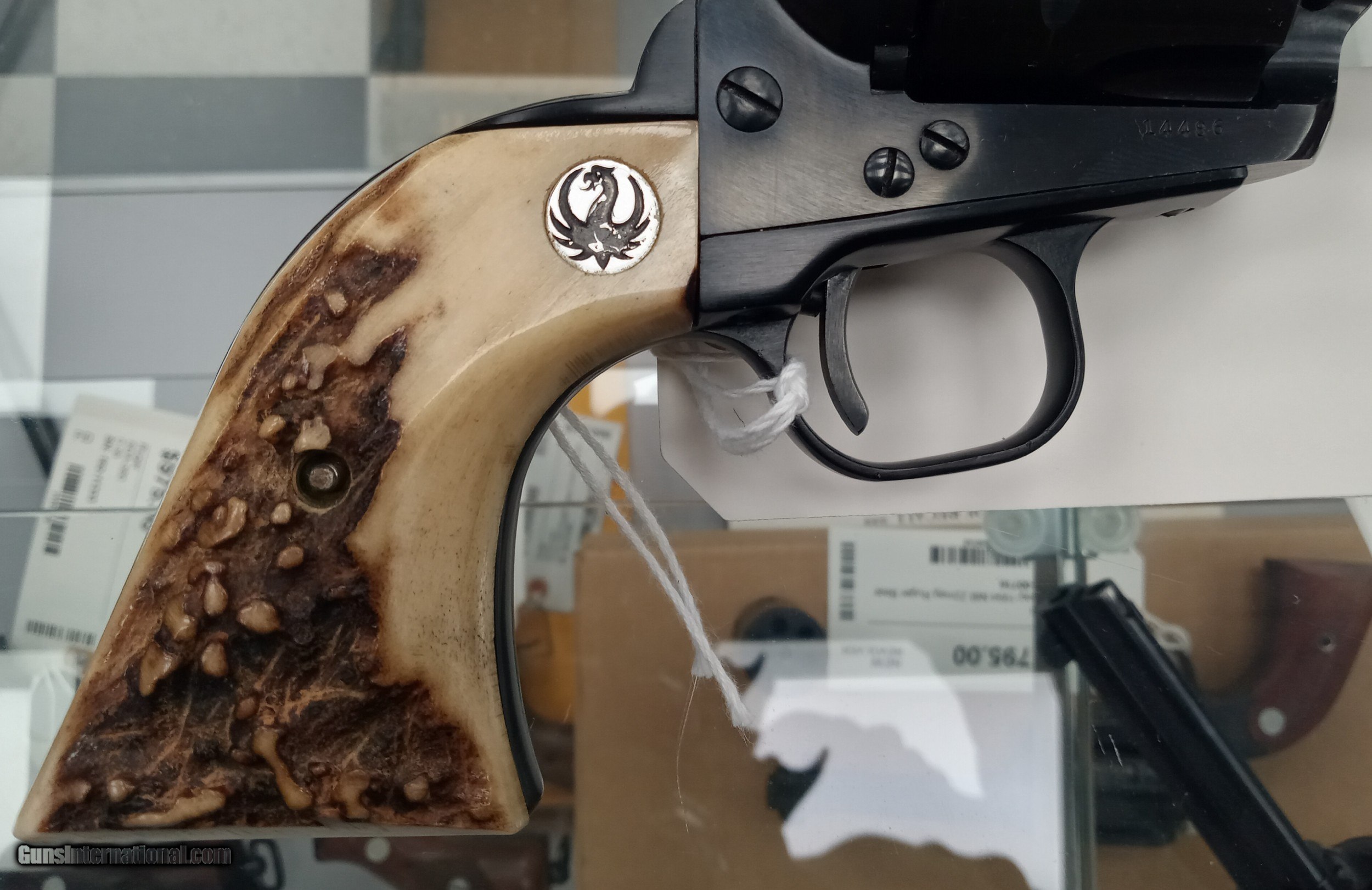 1958 Ruger Blackhawk .357 mag Revolver with Factory Stag Grips