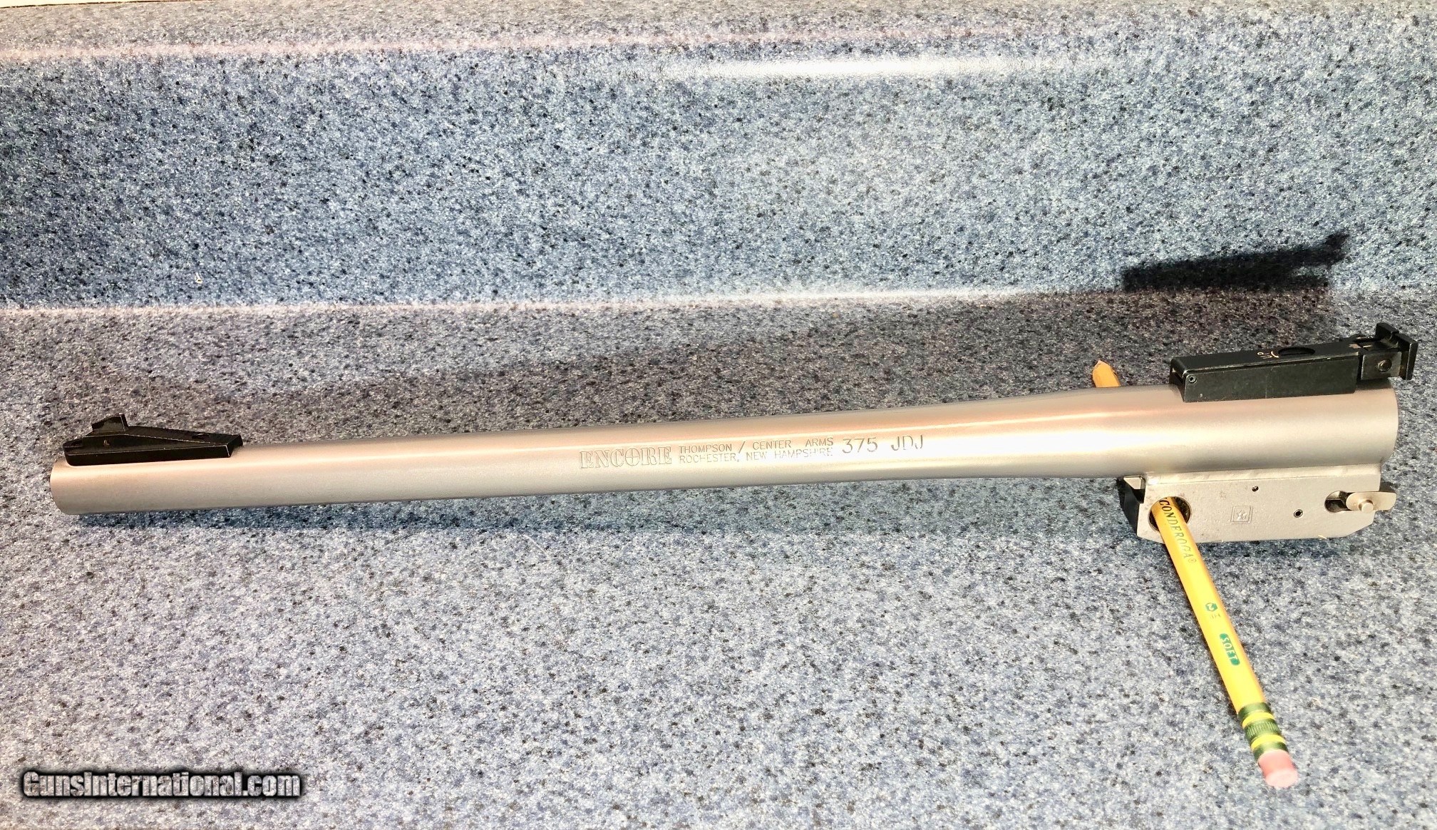 T/C Thompson Center Encore pistol Barrel 375 JDJ 15" SS Stainless