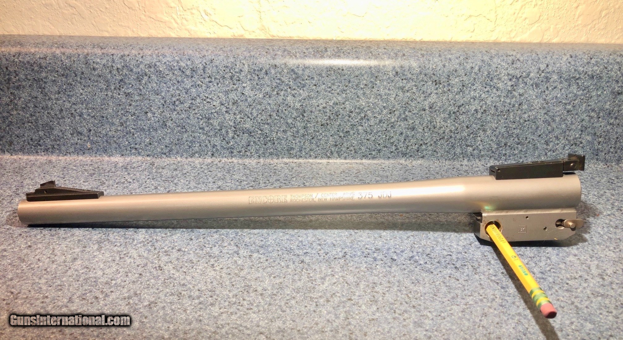 T/C Thompson Center Encore pistol Barrel 375 JDJ 15" SS Stainless