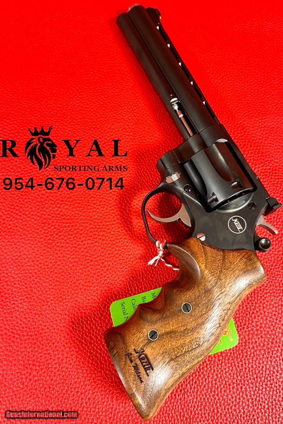 Korth Mongoose 6” .357mag Brand new