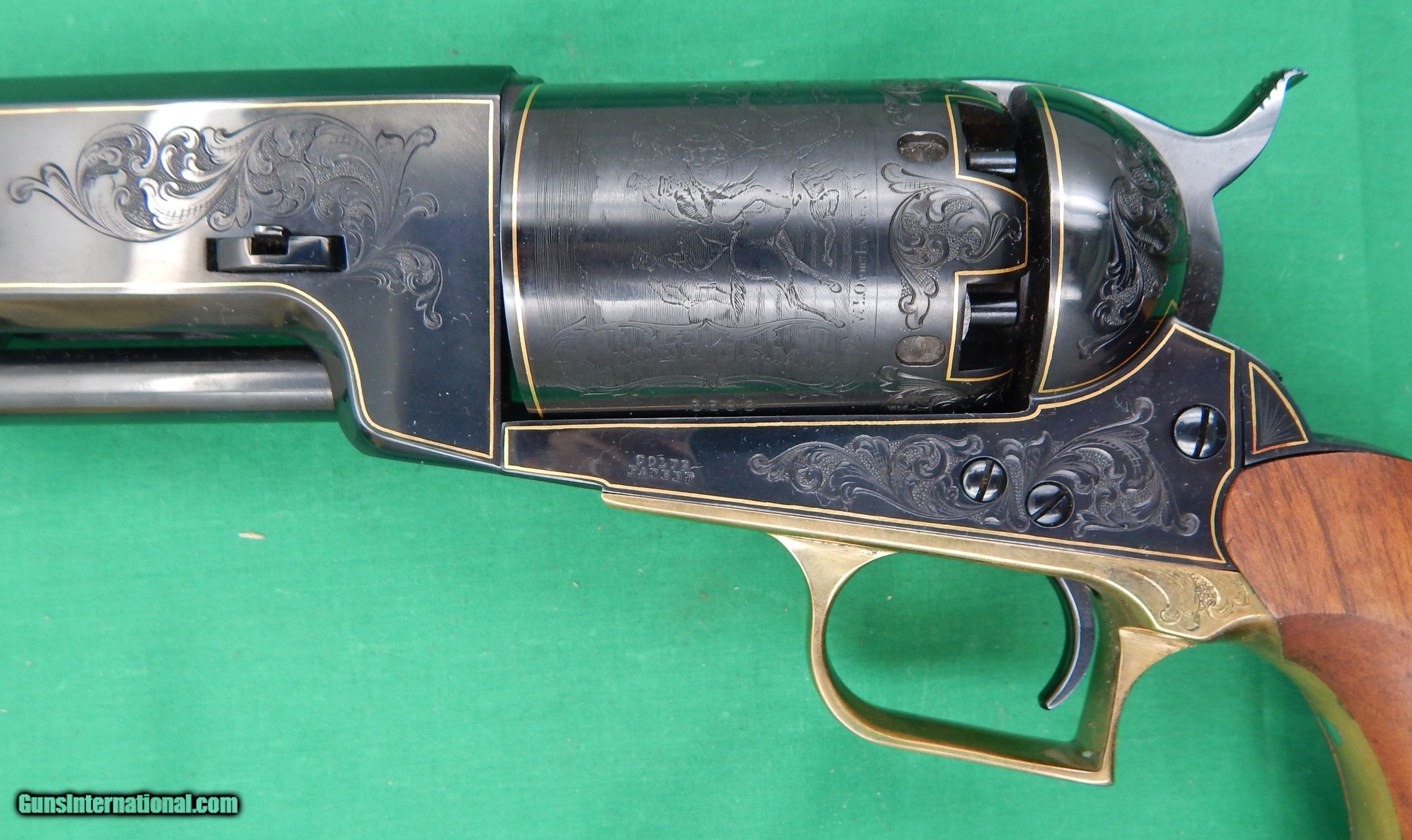 Colt Walker Cased with accessories, Engraved from the Custom Shop