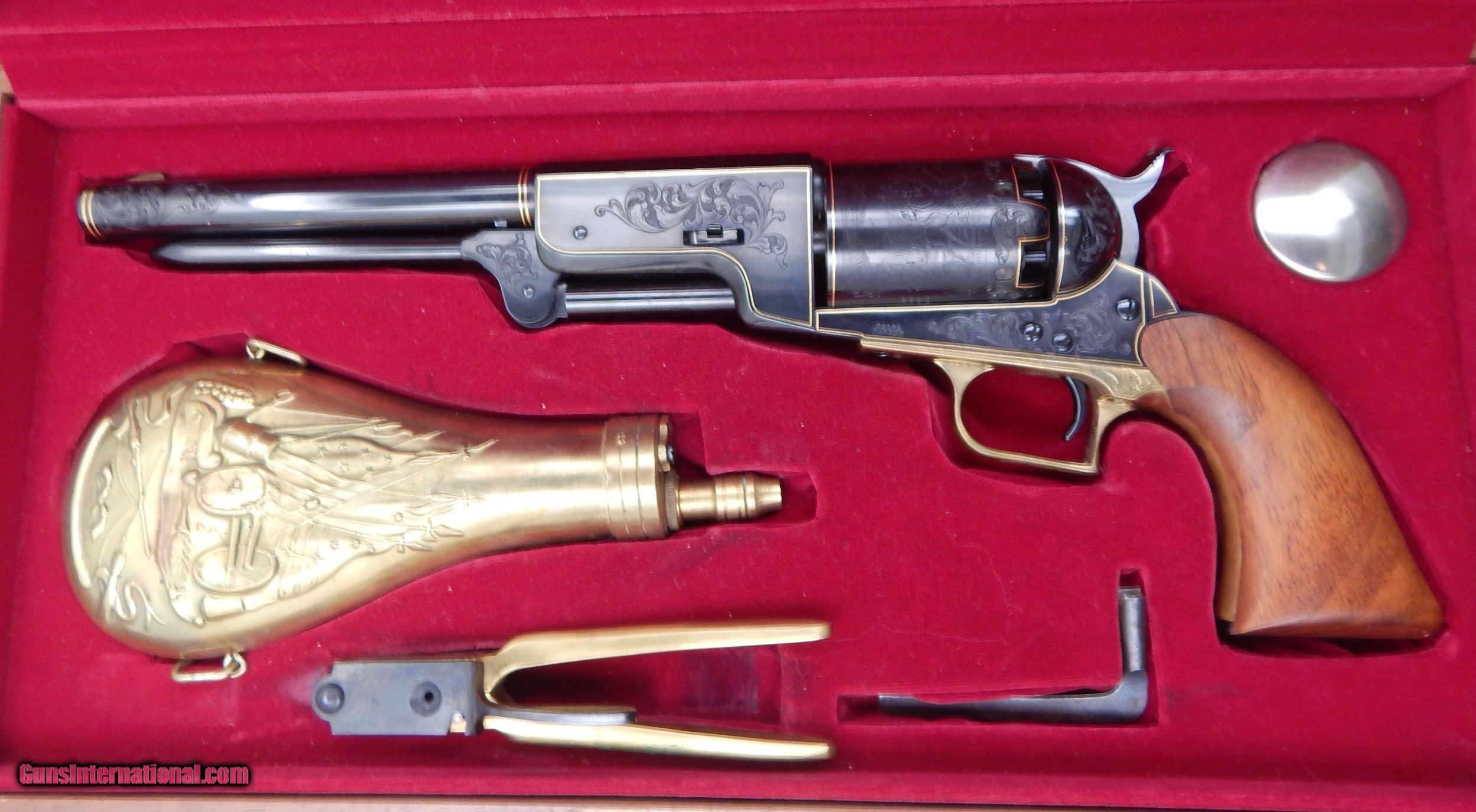 Colt Walker Cased with accessories, Engraved from the Custom Shop