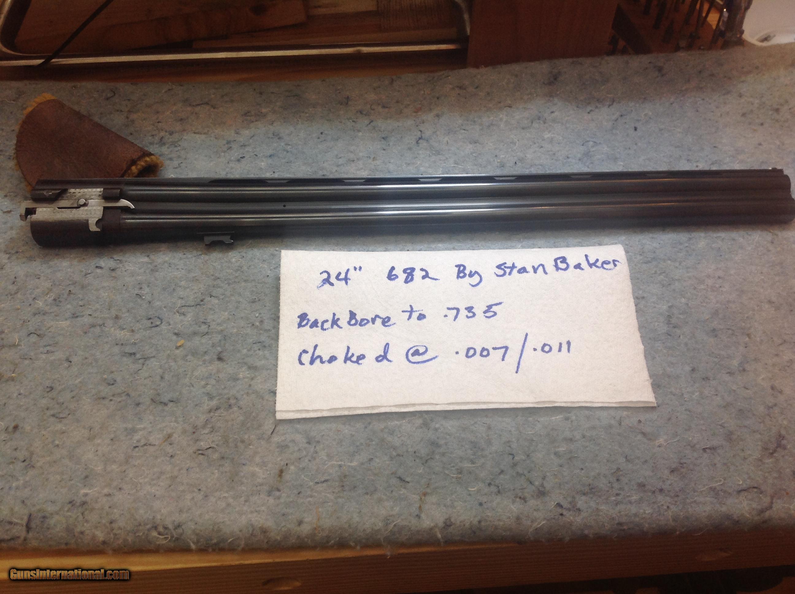 Beretta 682 series 24” barrel by Stan Baker