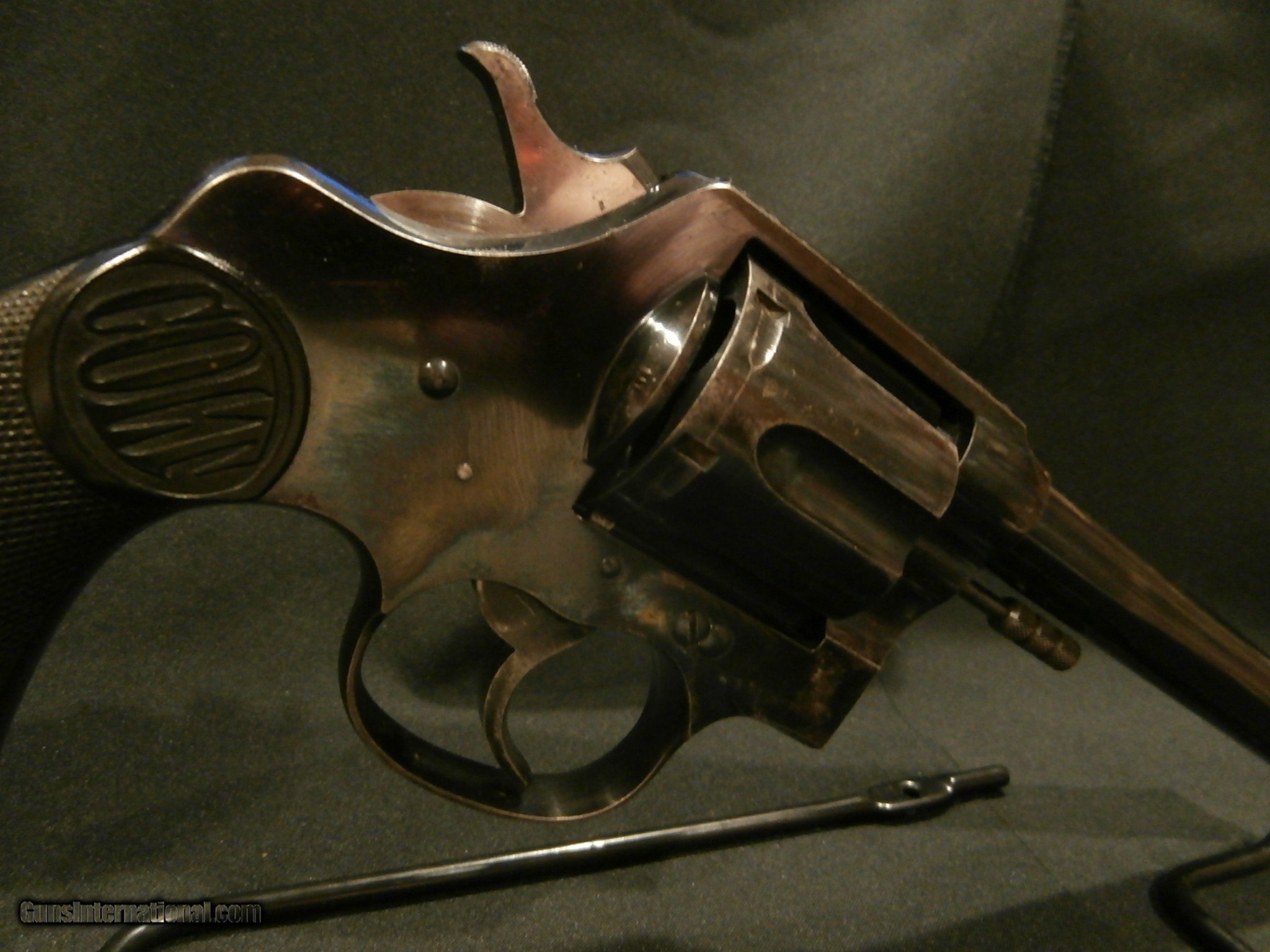 COLT NEW SERVICE .455 REVOLVER!#R#WWI BRITISH-MARKED .455 COLT REVOLVER ...