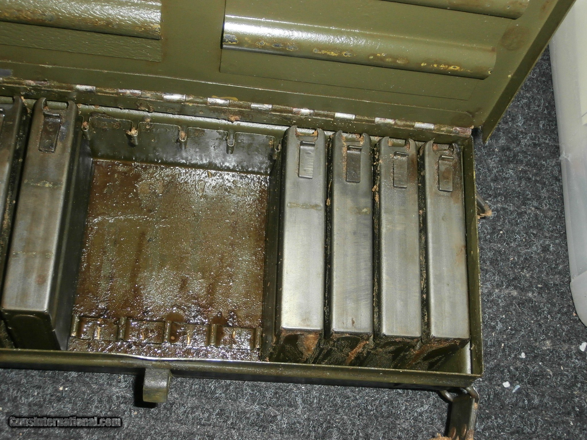 ISRAELI DROR TYPE 2 8MM RIFLE MAGAZINES JOHNSON AUTOMATIC RIFLE MODEL ...