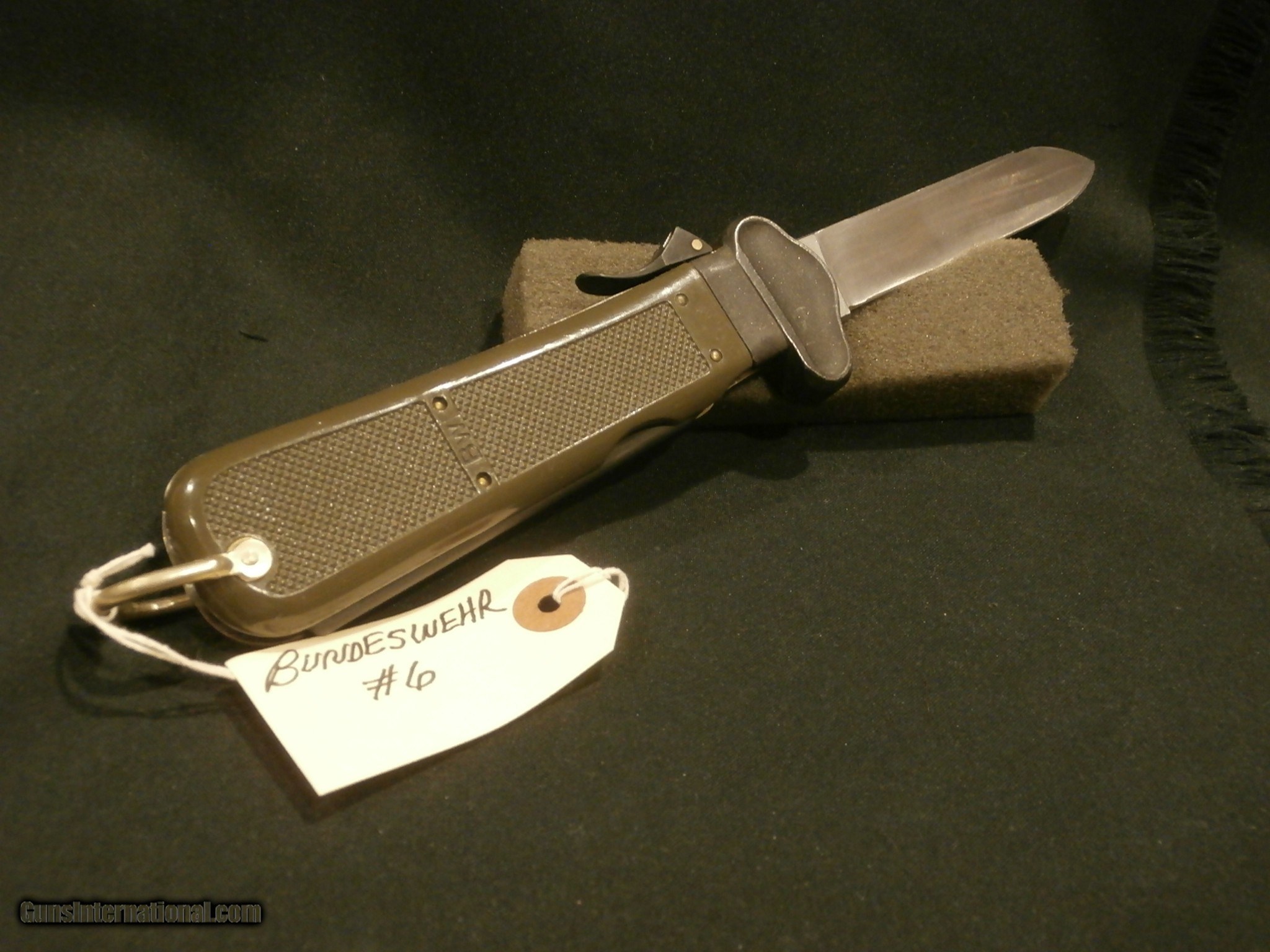 GERMAN BUNDESWEHR AIRBORNE GRAVITY KNIFE GERMAN LUFTWAFFE GRAVITY KNIFE ...