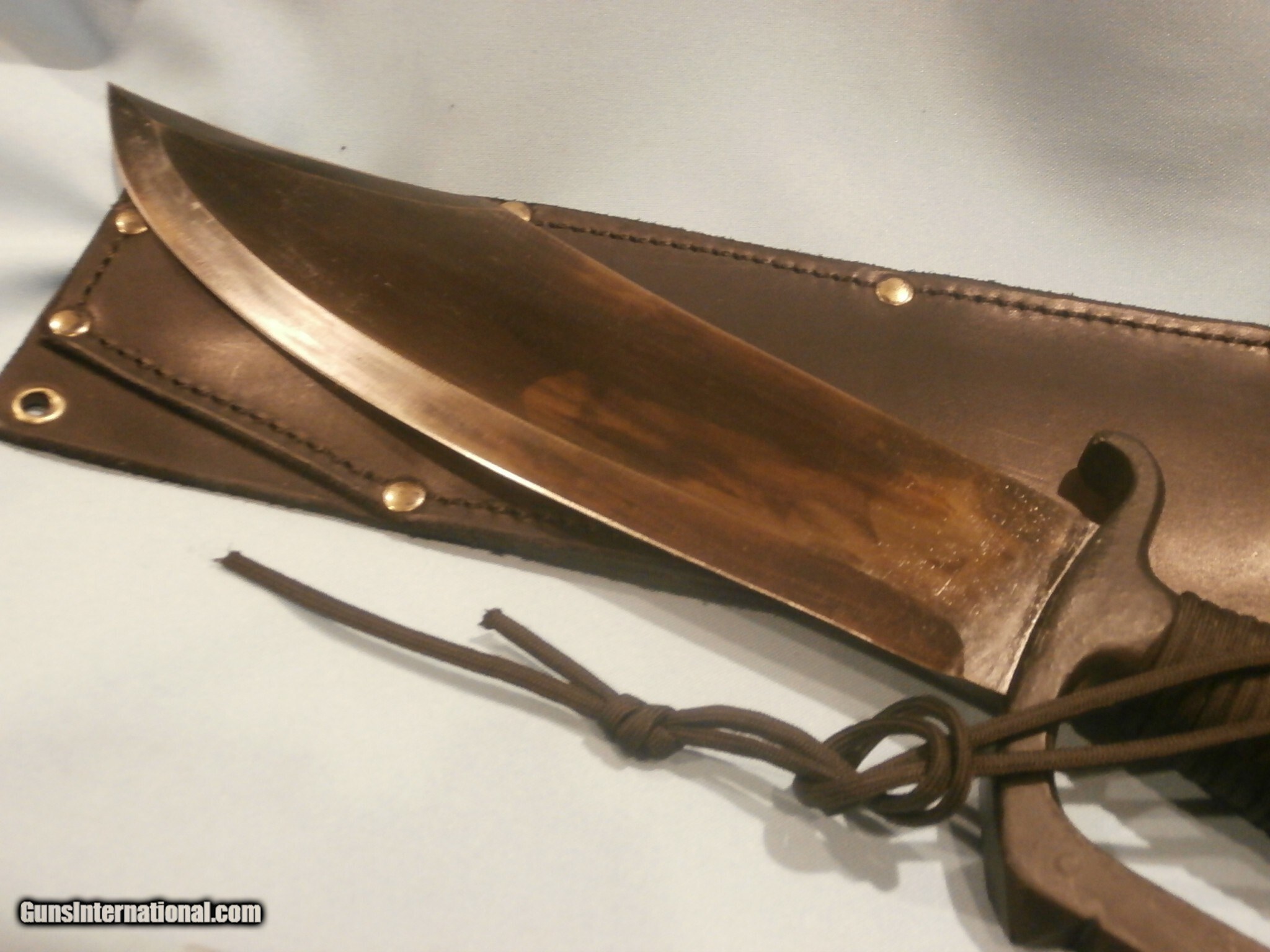 EDMF FIGHTING KNIFE EIGHT DOLLAR MOUNTAIN FOUNDRY EDMF XL BOWIE BLADE ...