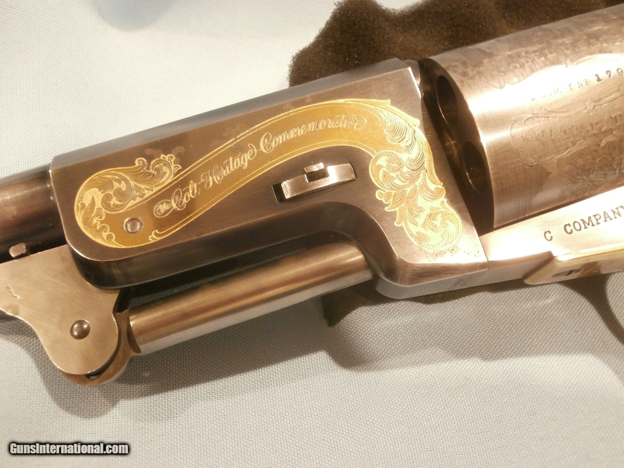 COLT 1847 WALKER 2ND GEN COLT HERITAGE COMMEMORATIVE .44CAL PERCUSSION ...