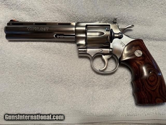 Colt Python Elite, 6'' stainless 1997 first year production