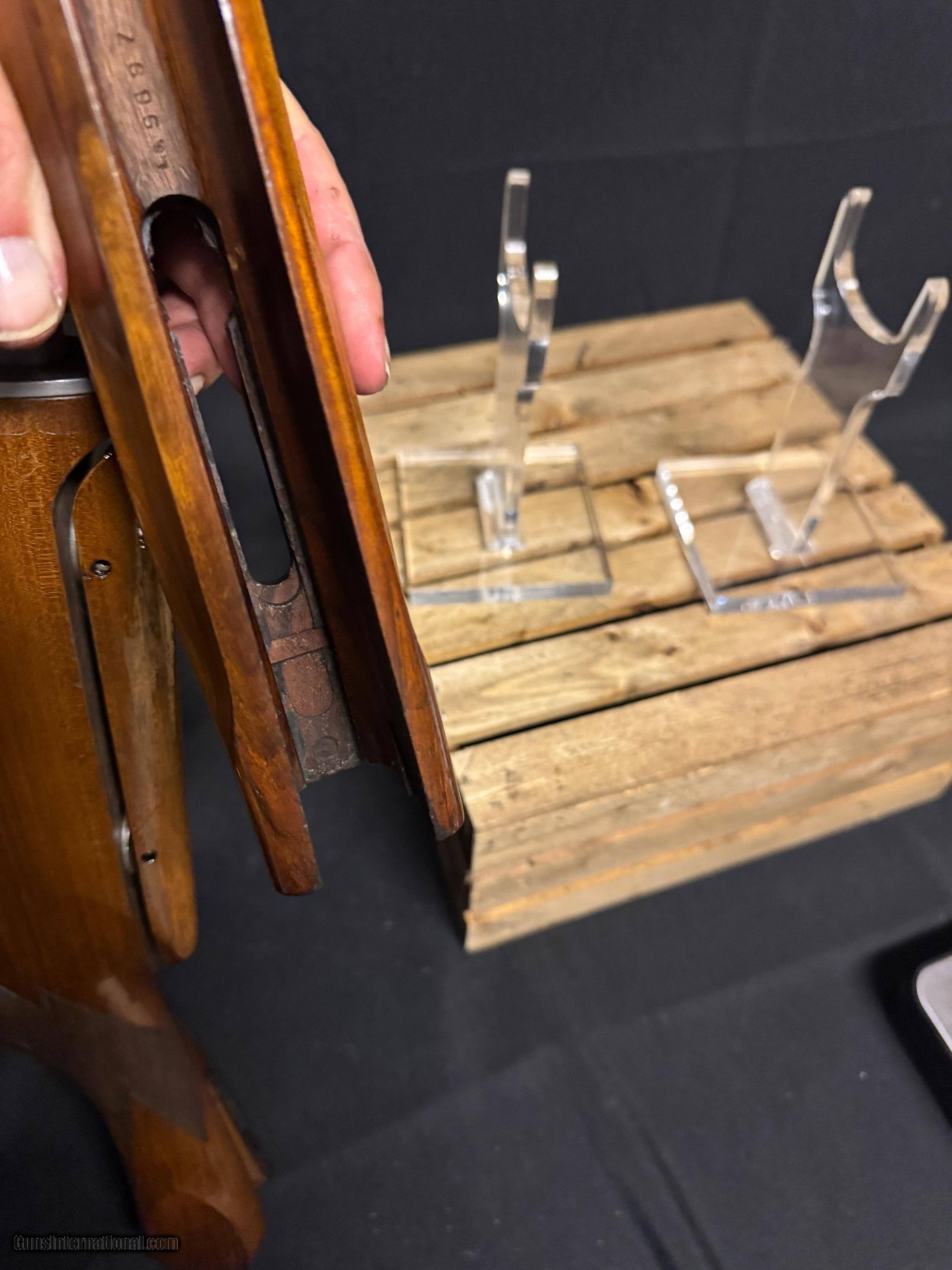 Perazzi Type 4 forend. just the wood. Slim fit grooved. Lots of wear and tear marks. No Cracks