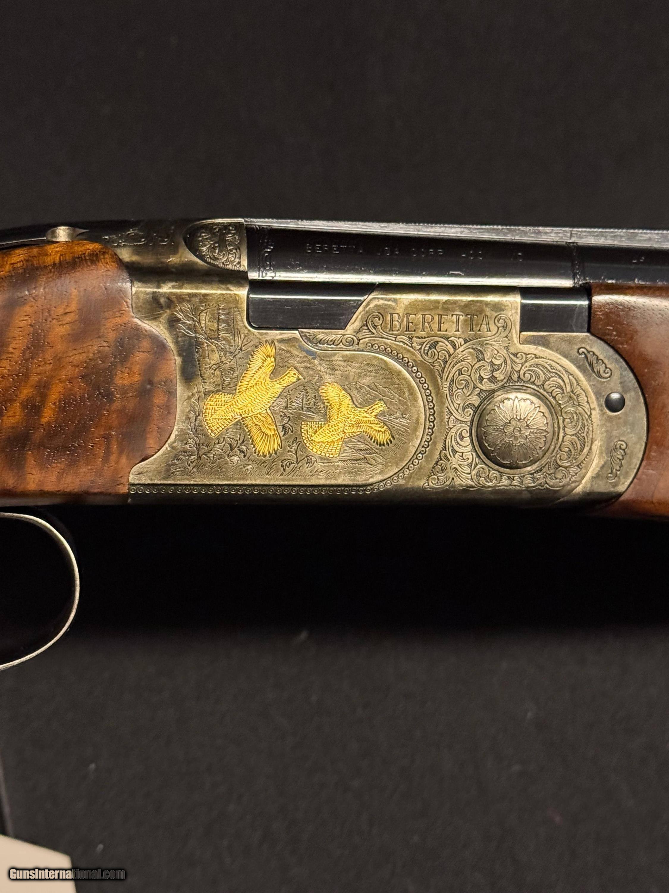 Beretta 687 Grade V, 28 gauge, 28" case color receiver
