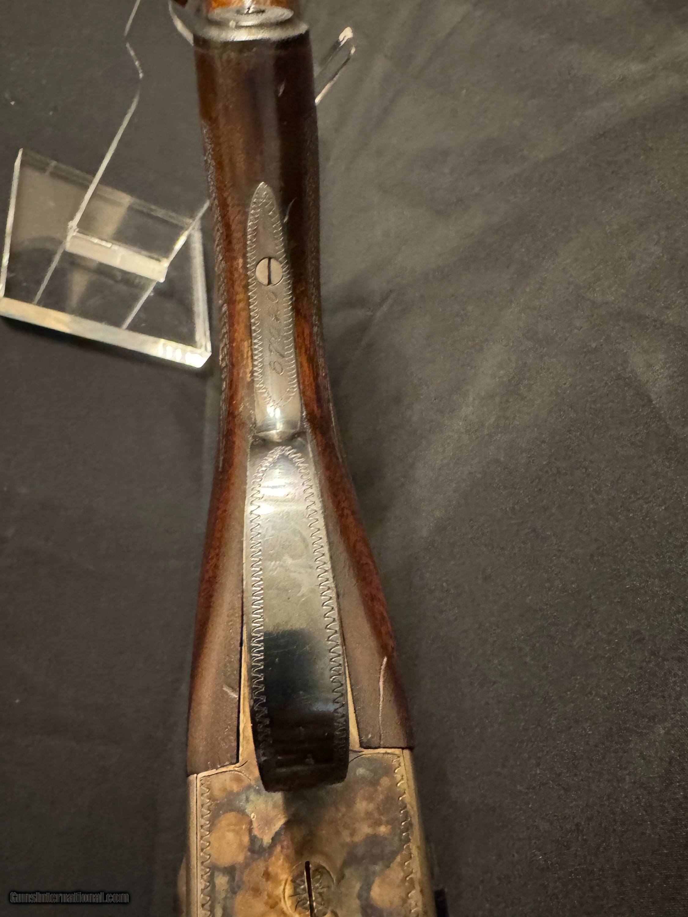 A H Fox Philadelphia Sterlingworth 26"barrel, 12 gauge, 97% case color ...