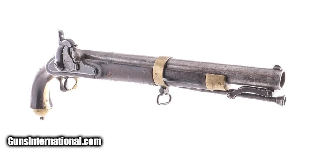U.S. SPRINGFIELD 1855 .58 PISTOL CARBINE