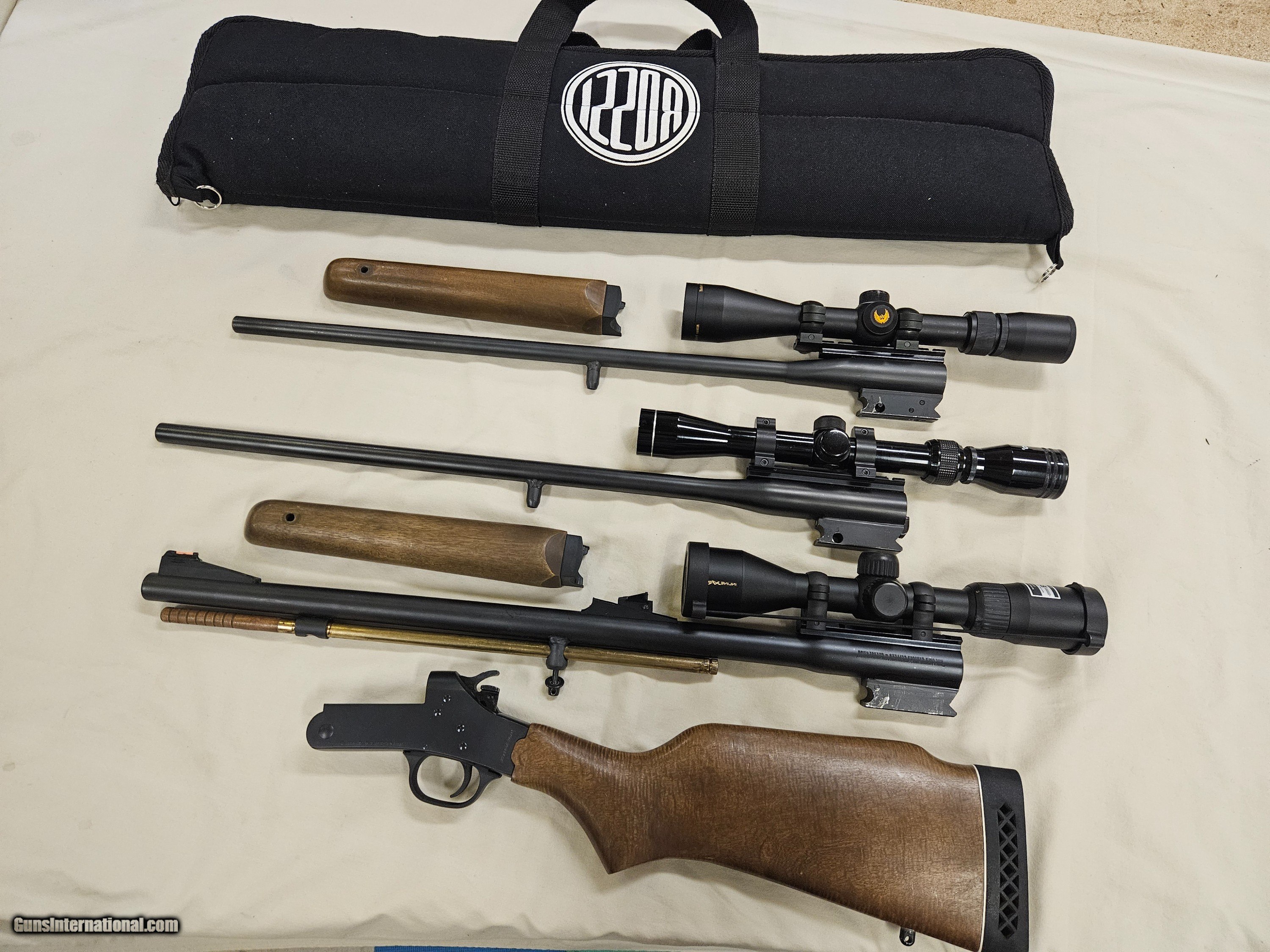 Rossi Combo Rifle-Shotgun-17HMR-270WIN-50CAL