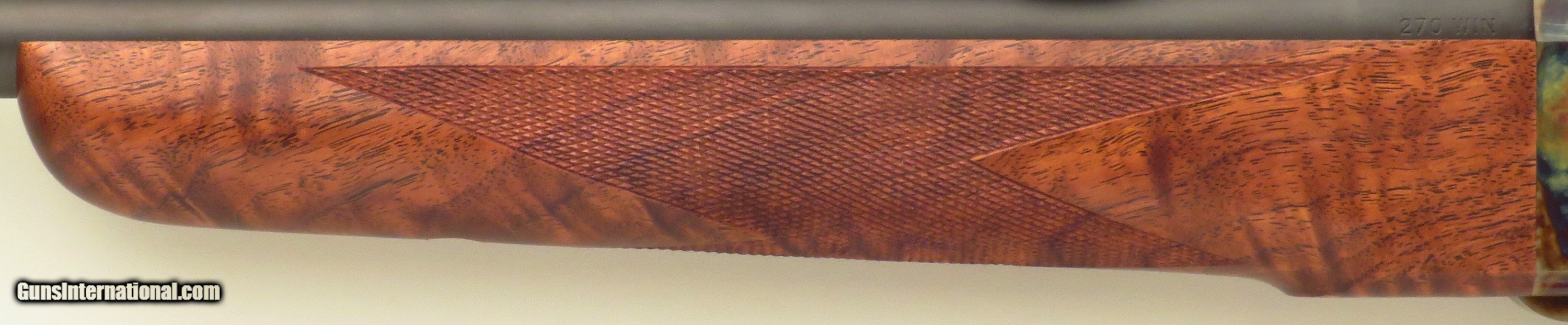Dakota Arms Model 10 .270 Winchester, 2007, staggering sunburst walnut ...