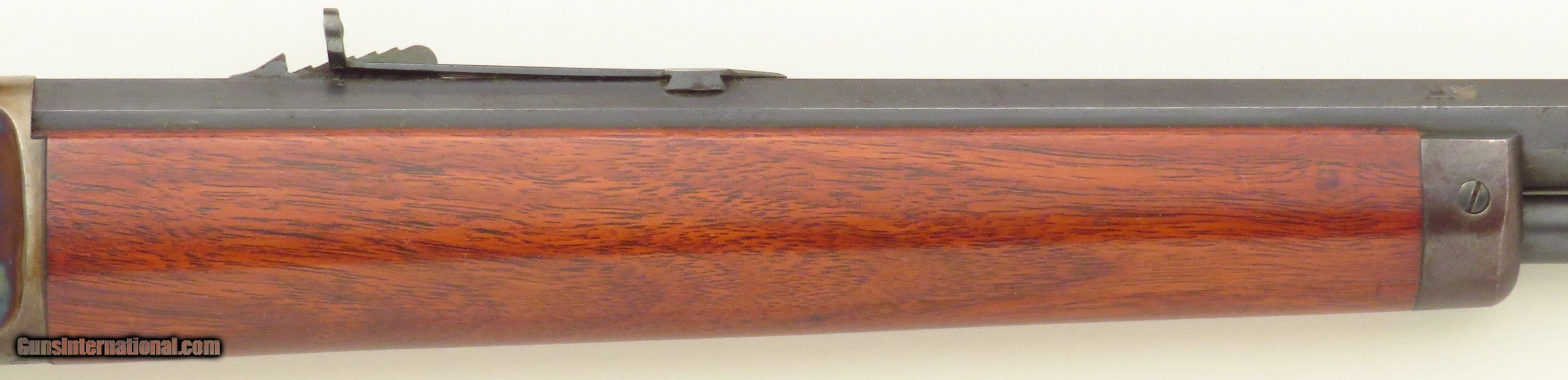 Marlin Model 1897 .22 LR, 24-inch octagon, sharp markings, vivid colors ...