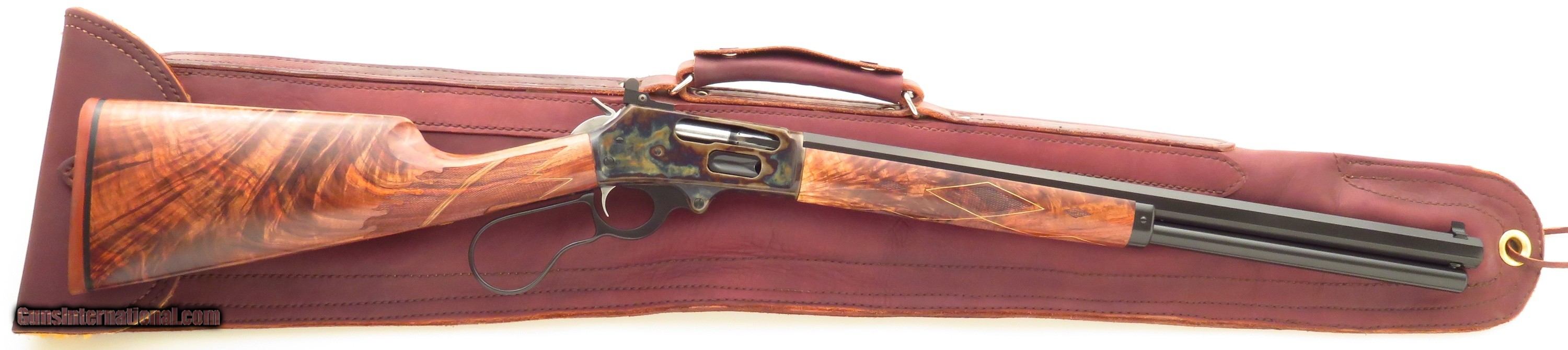 Brockman Legacy Grade .45/70, Marlin, 21-inch octagon, AAA walnut ...