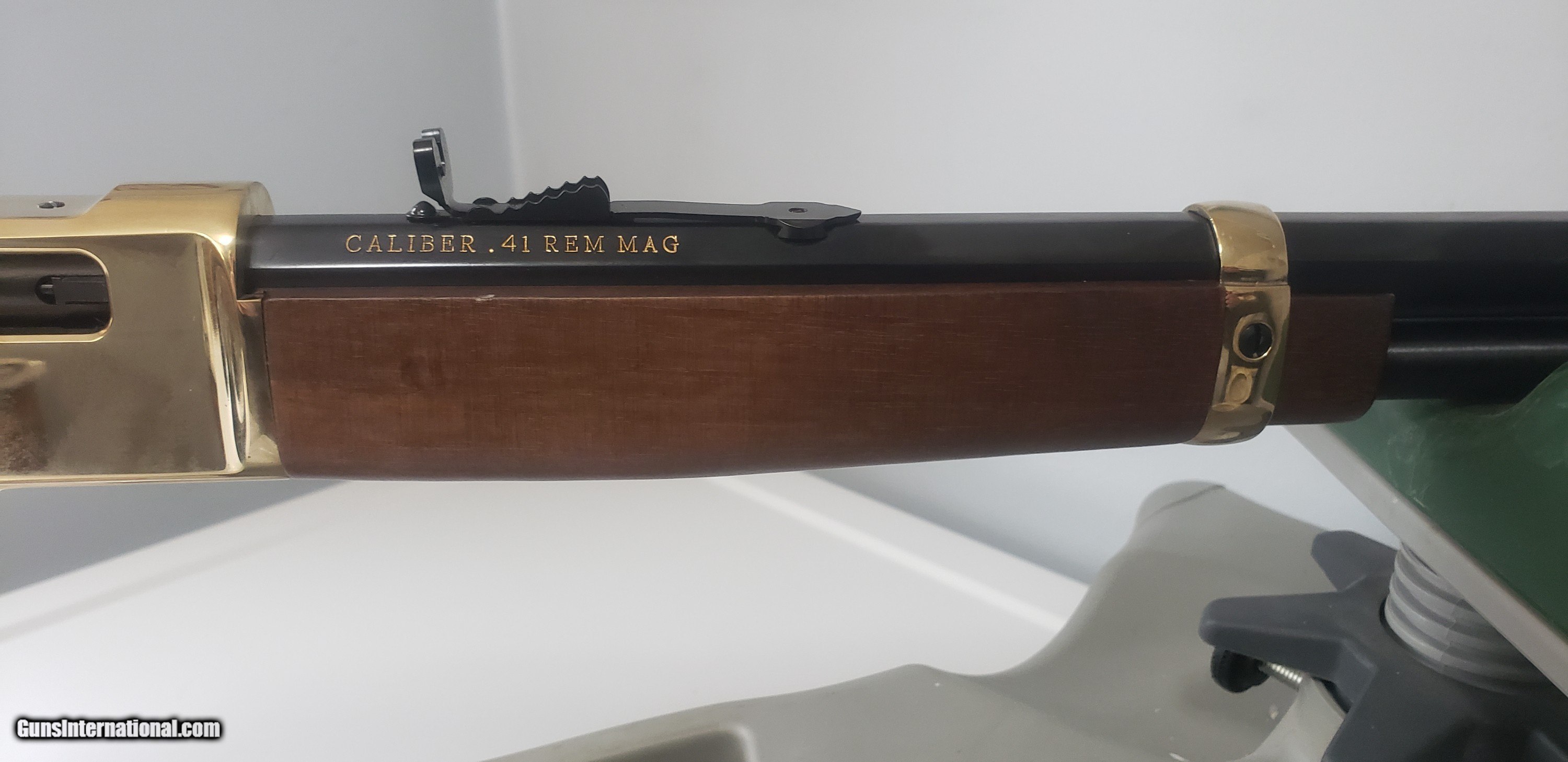 Henry 41mag 16" octagon barrel