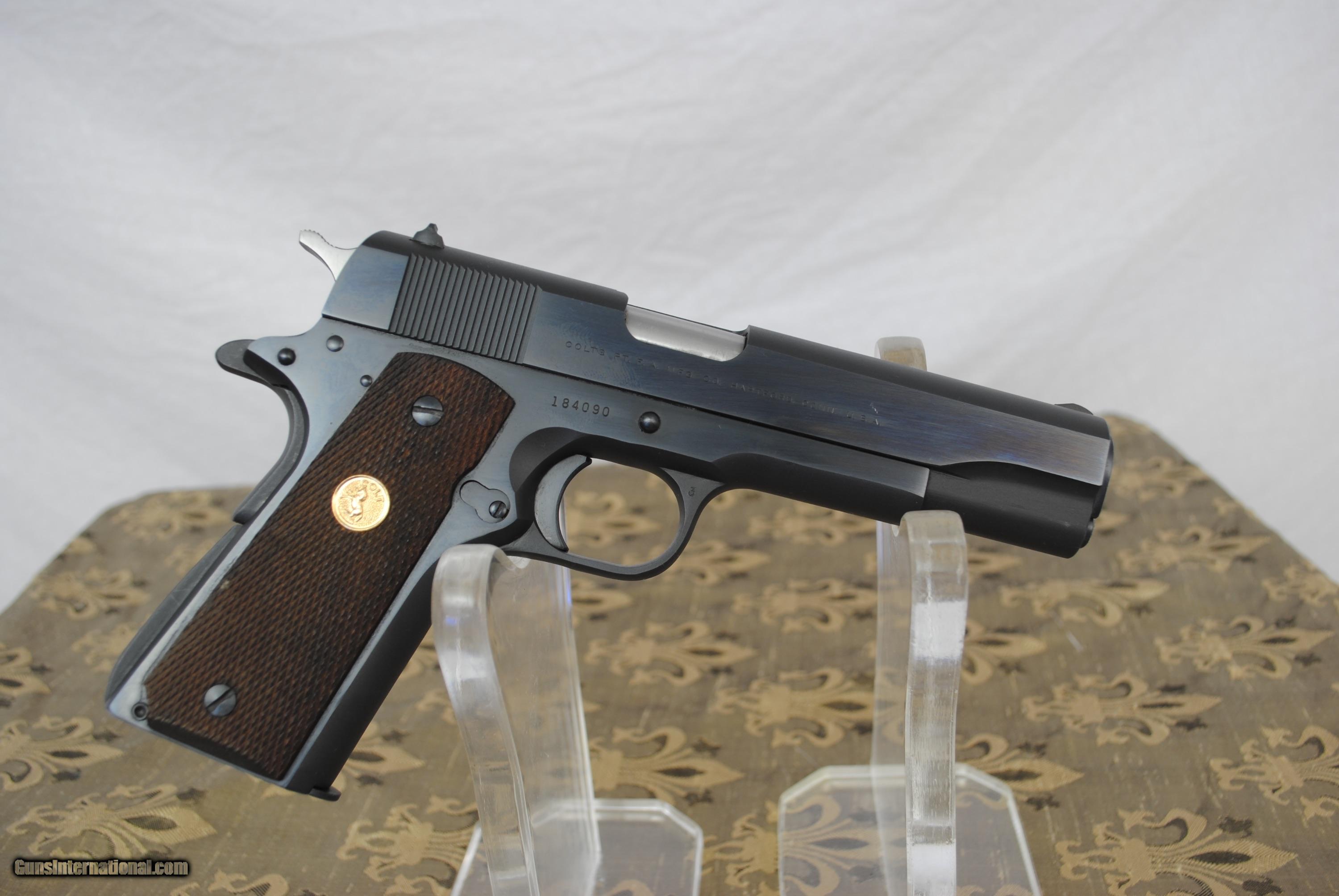 VINTAGE COLT 1911 IN 38 SUPER - MINT - MADE IN 1966
