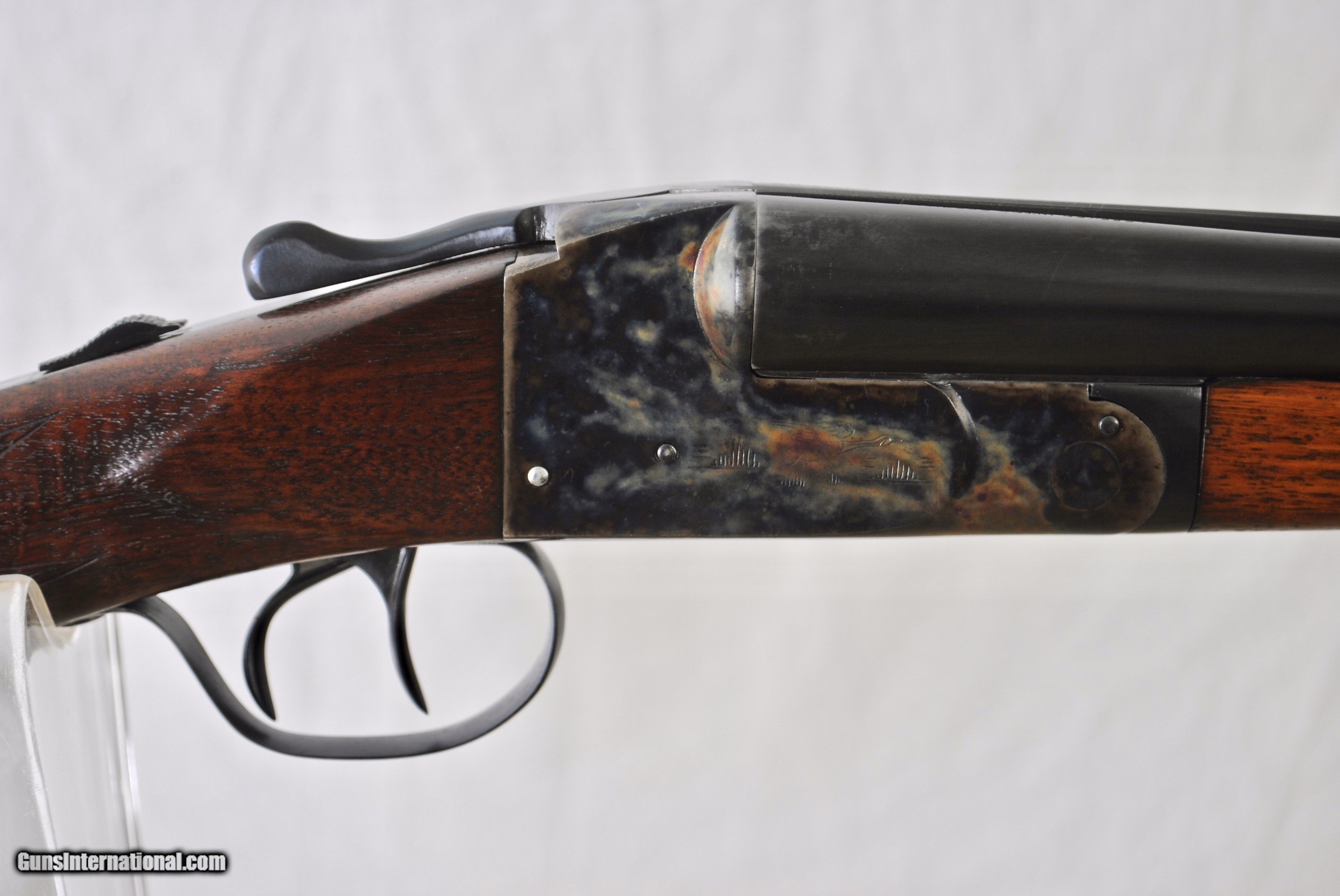 LEFEVER NITRO SPECIAL IN 20 GAUGE - 28" BARRELS - GREAT CASE COLOR