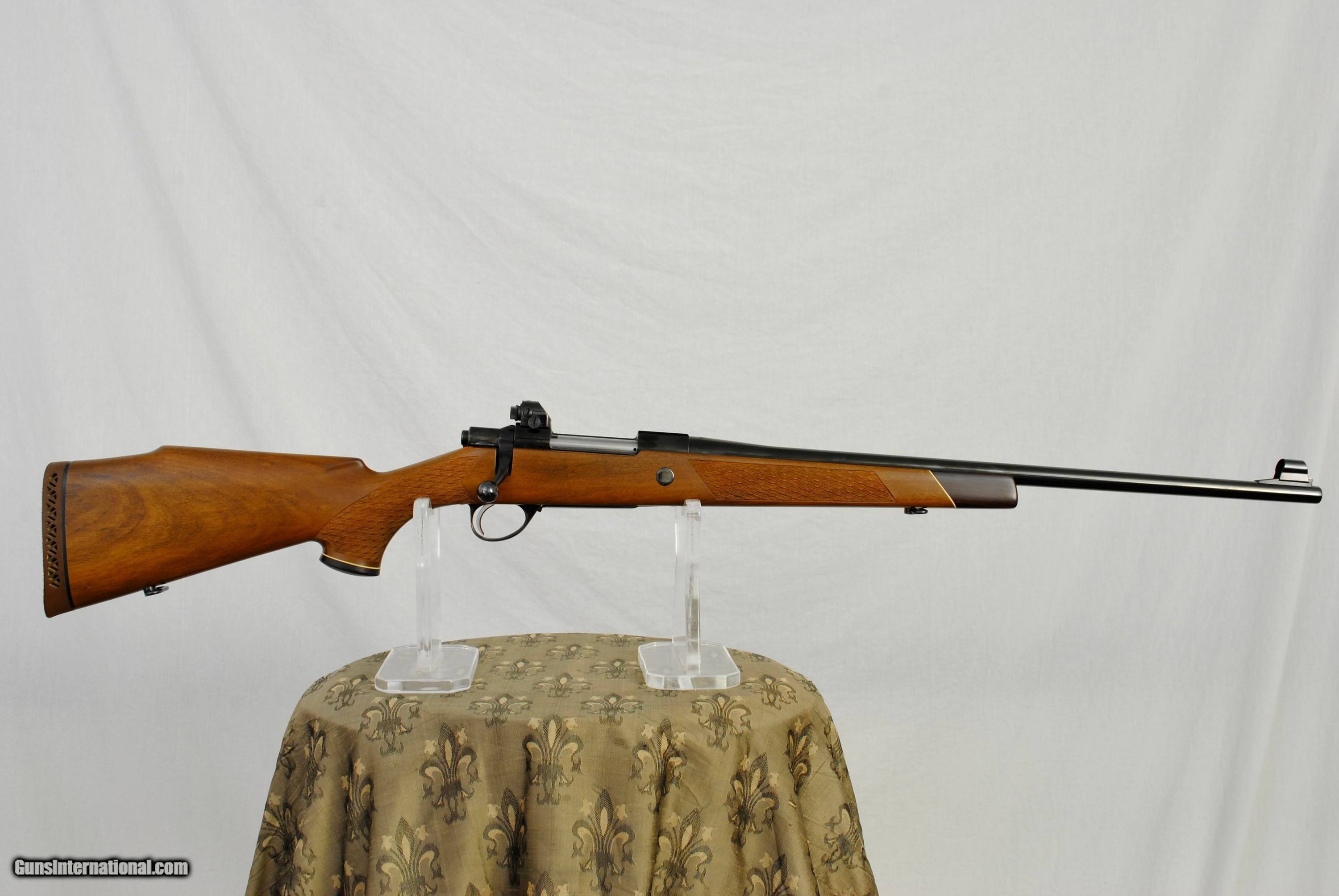 VINTAGE SAKO DELUXE FORESTER IN 308 WITH FACTORY REAR PEEP SIGHT - MINT ...