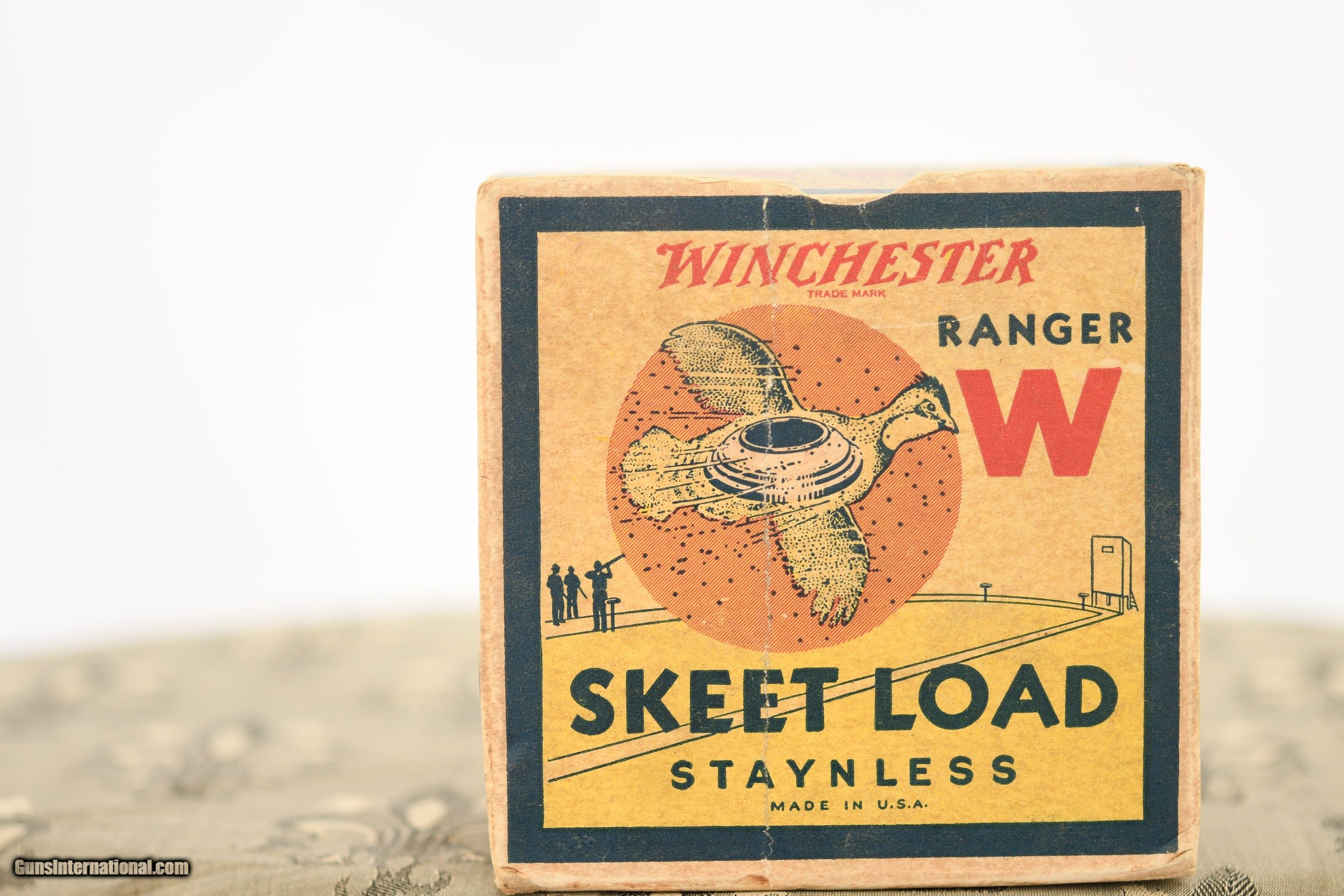 VINTAGE BOX OF WINCHESTER SKEET LOADS IN 12 GAUGE