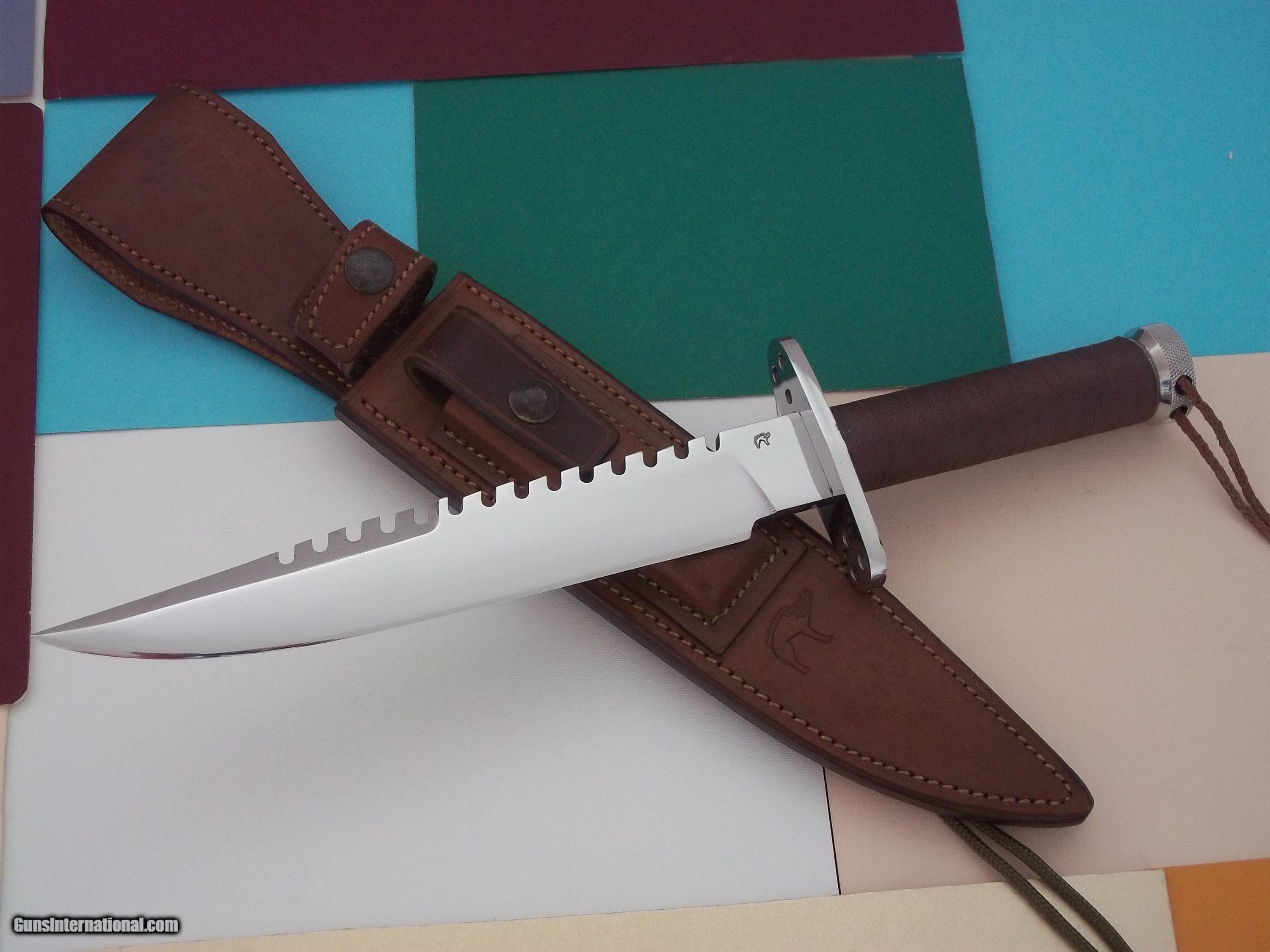 Jean Tanazacq The Dean of French Knifemakers RAMBO 1 Vintage Model Mint ...