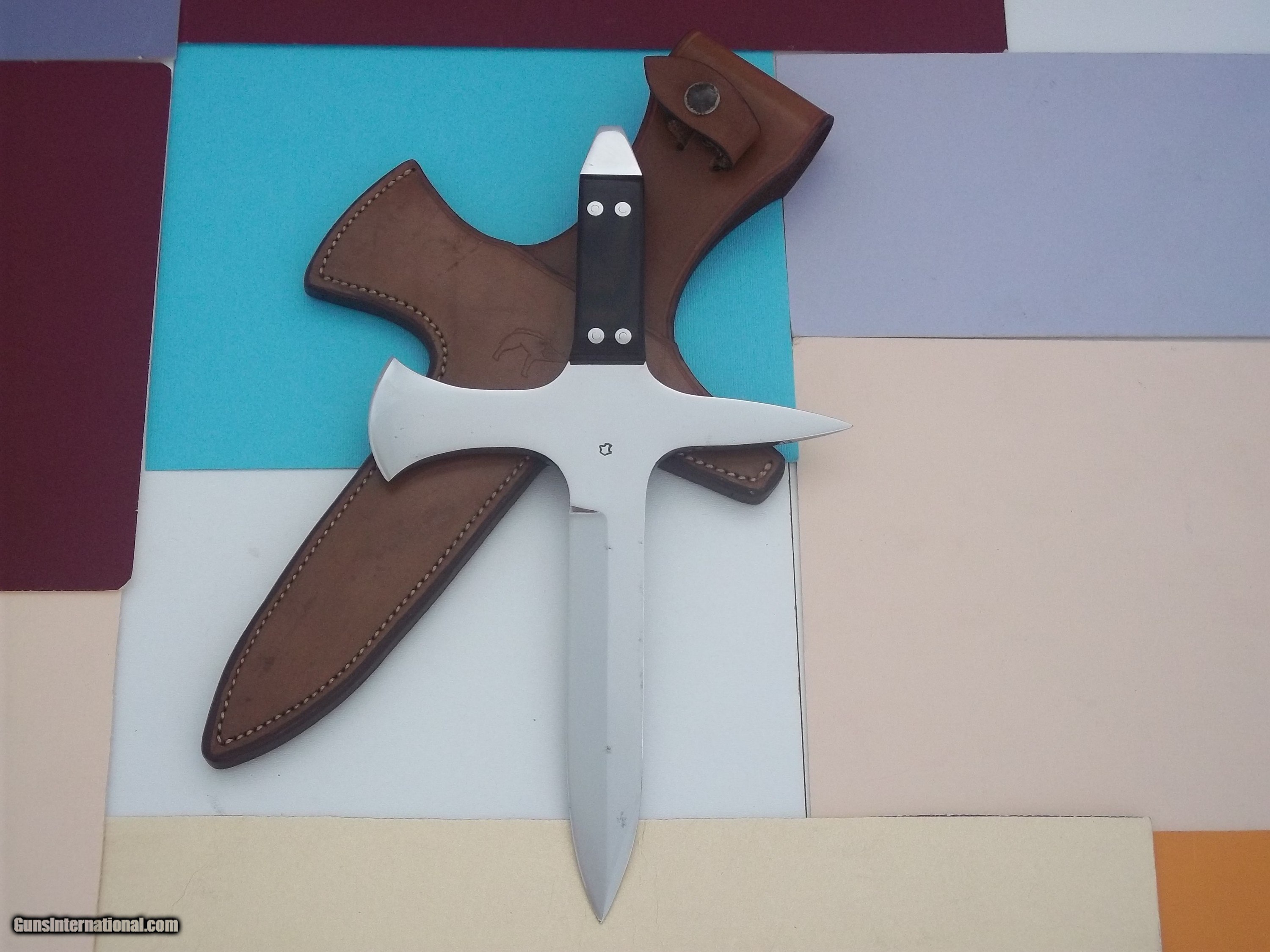 Jean Tanazacq The Dean of French Knifemakers Prototype Throwing Knife ...