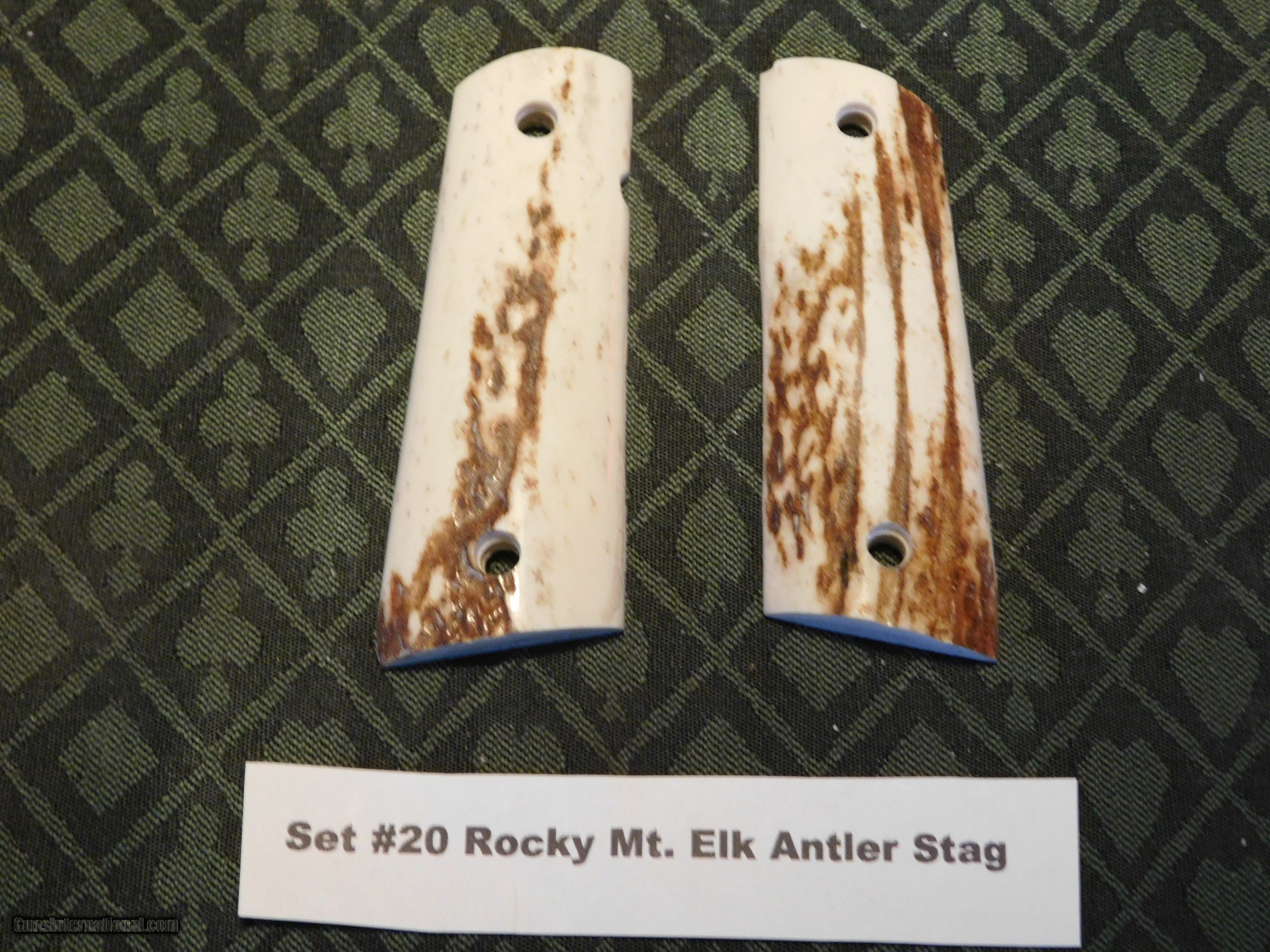1911 Genuine Stag Horn grips