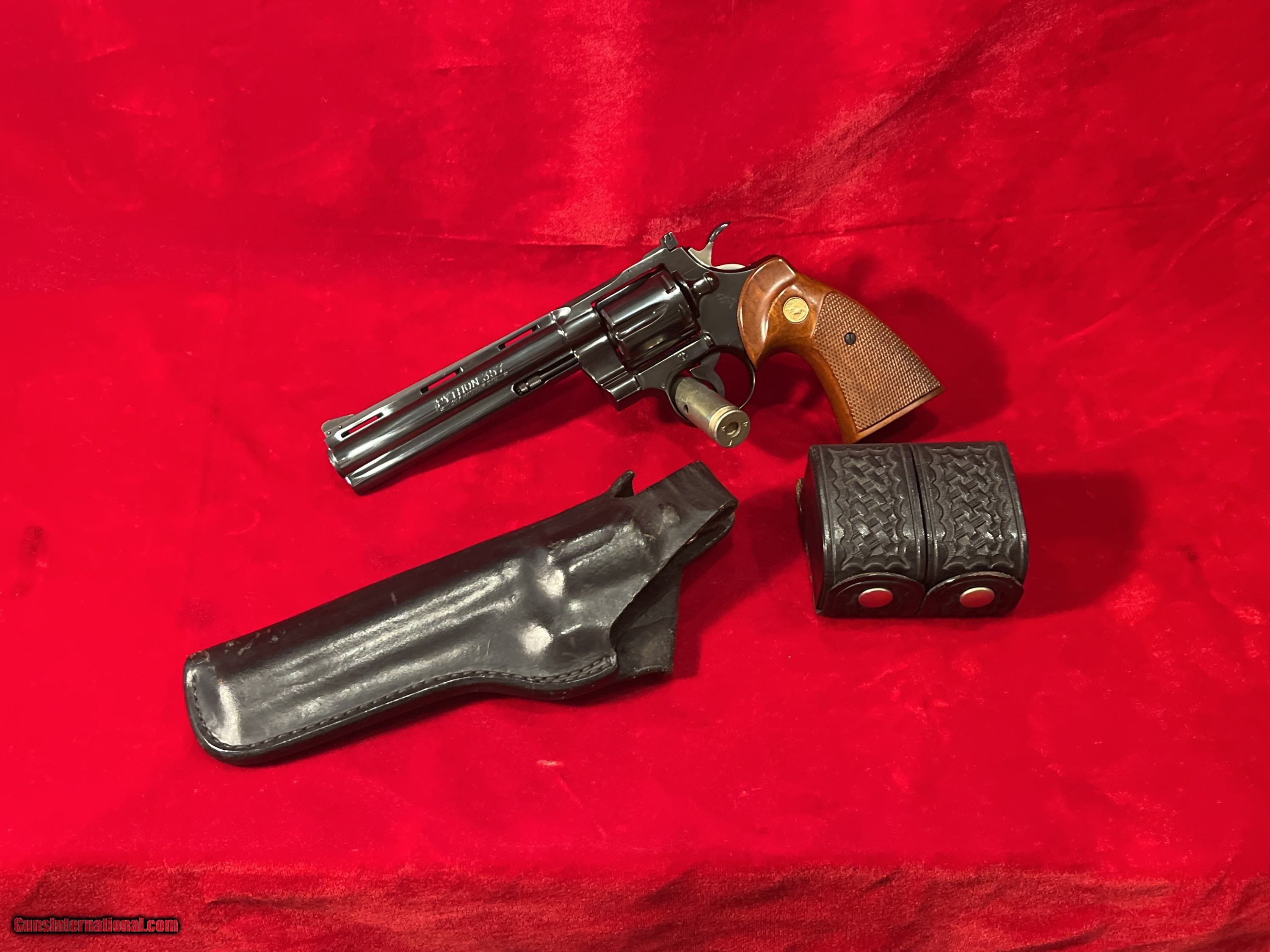 Mint 1974 Colt Python Revolver .357 Mag Custom Shop Production