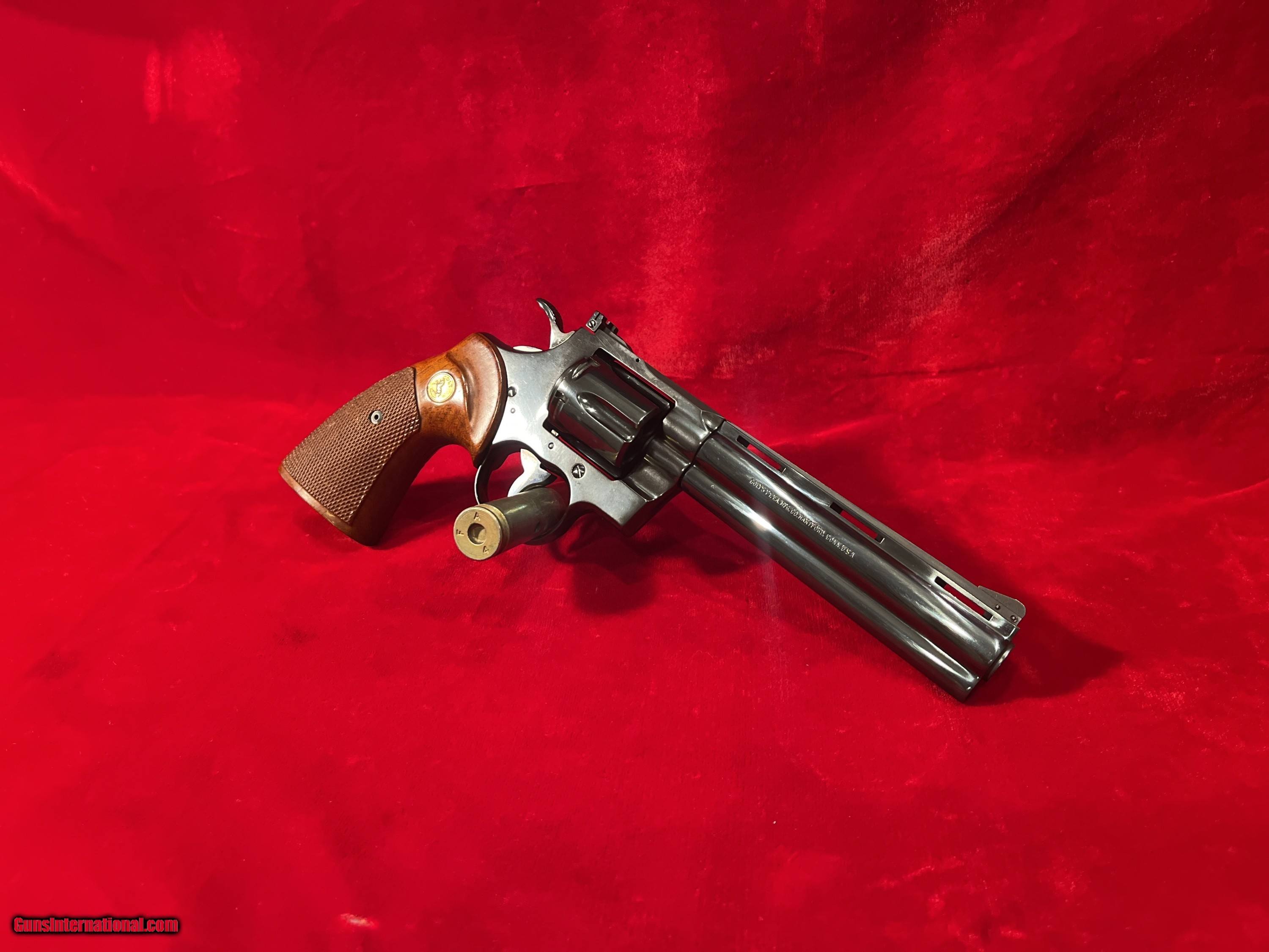 Mint 1974 Colt Python Revolver .357 Mag Custom Shop Production