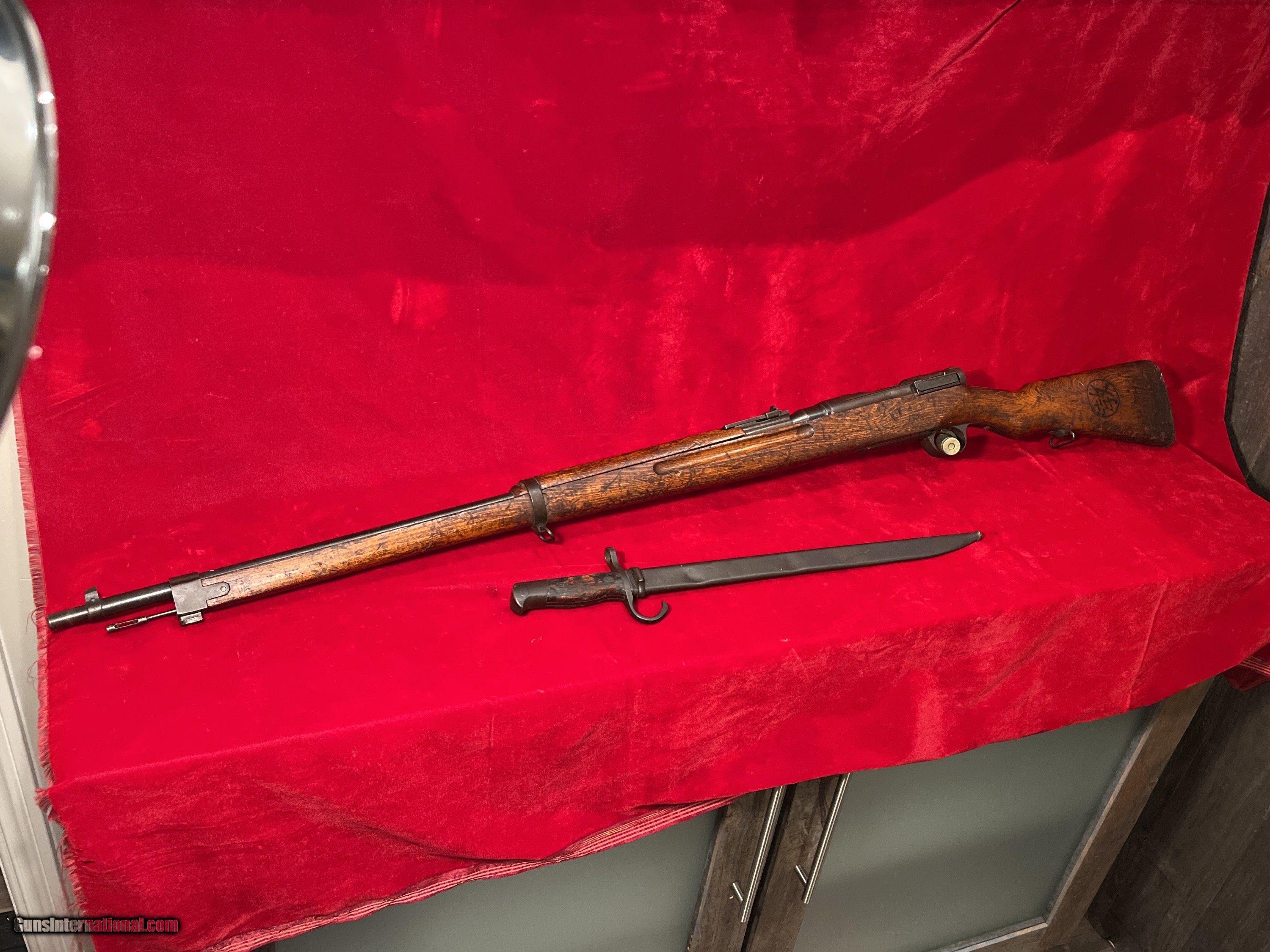 Type 38 Arisaka Navy " Anchor & Flower" Marked Bolt-Action Rifle 6 ...
