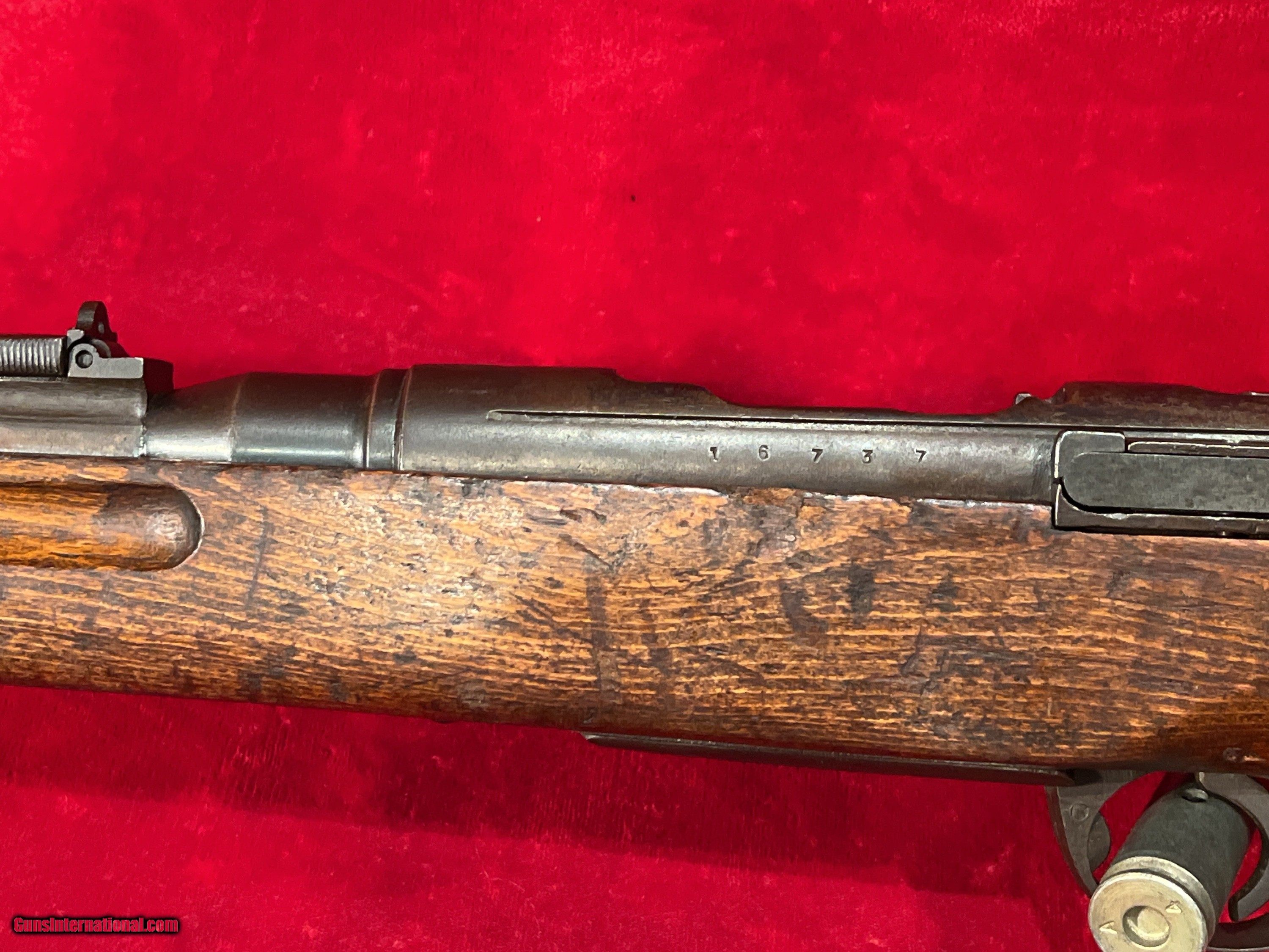 Type 38 Arisaka Navy " Anchor & Flower" Marked Bolt-Action Rifle 6 ...