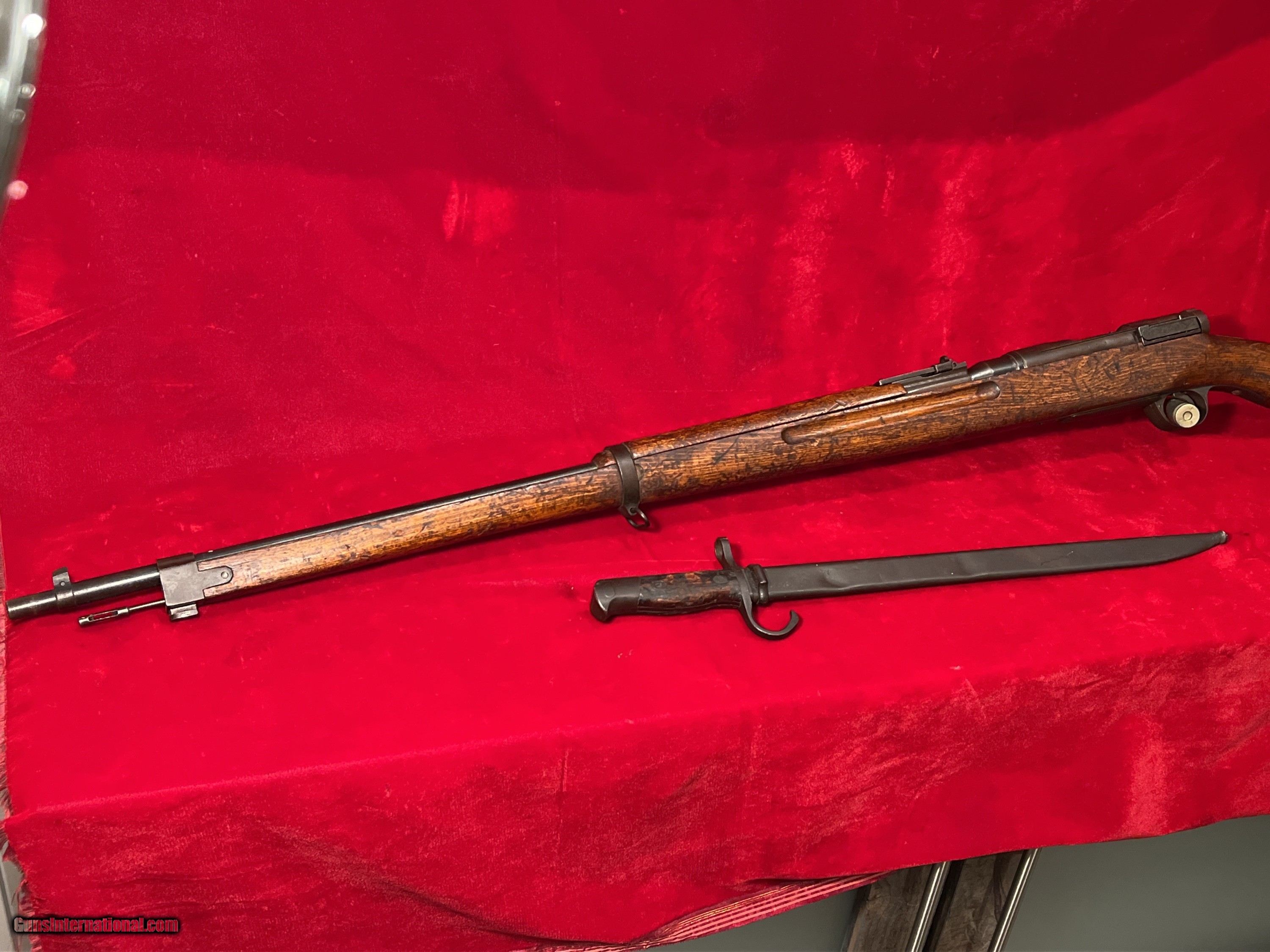 Type 38 Arisaka Navy " Anchor & Flower" Marked Bolt-Action Rifle 6 ...