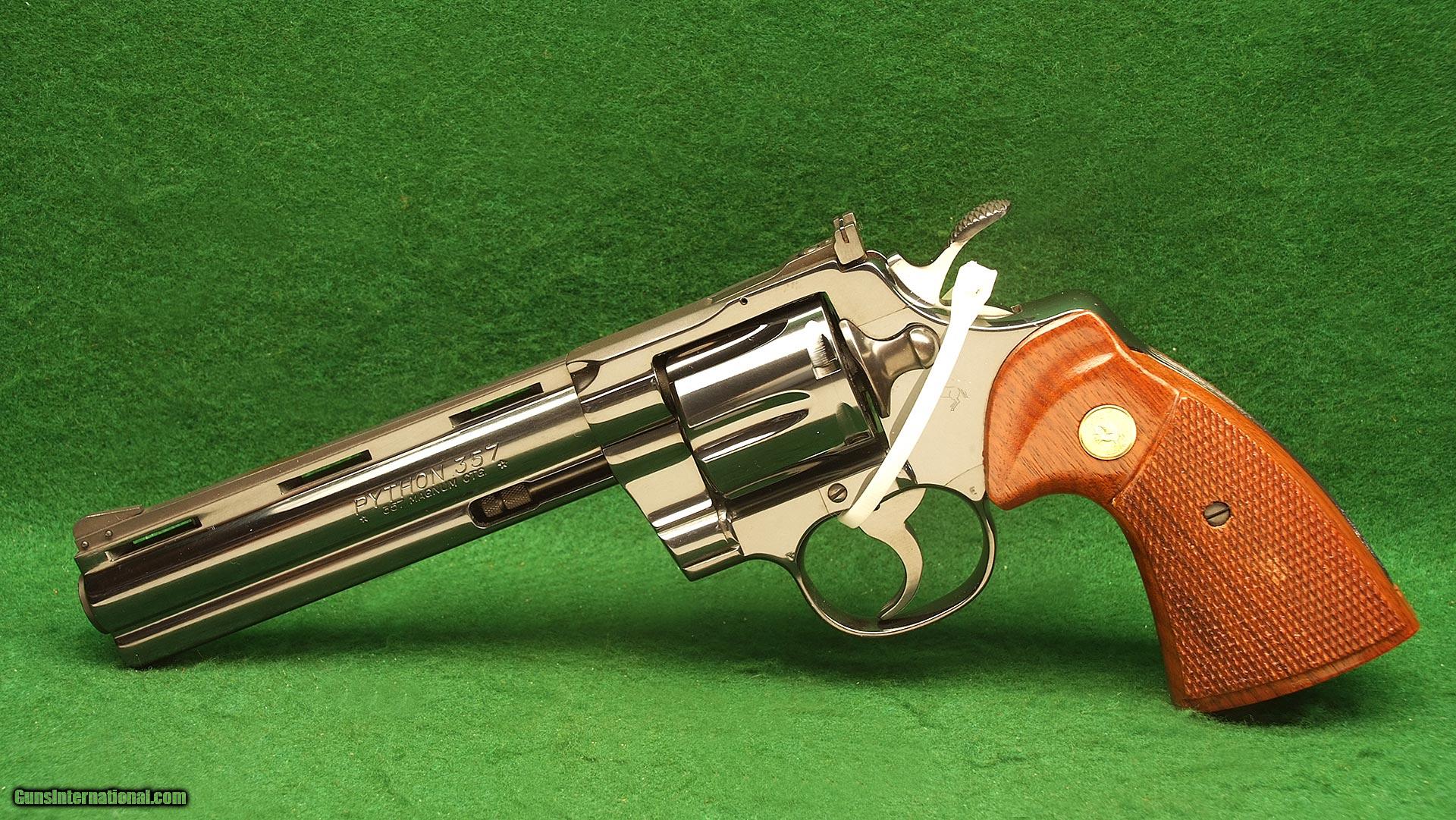 Colt Python Caliber 357 Magnum DA Revolver