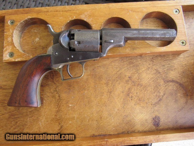 Colt Baby Dragoon with 4" Barrel, no ramrod, Type 5, Made 1850