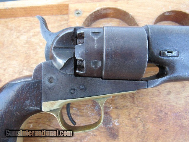 Colt 1860 Army Cavalry Revolver Made 1862 Ainsworth Inspected
