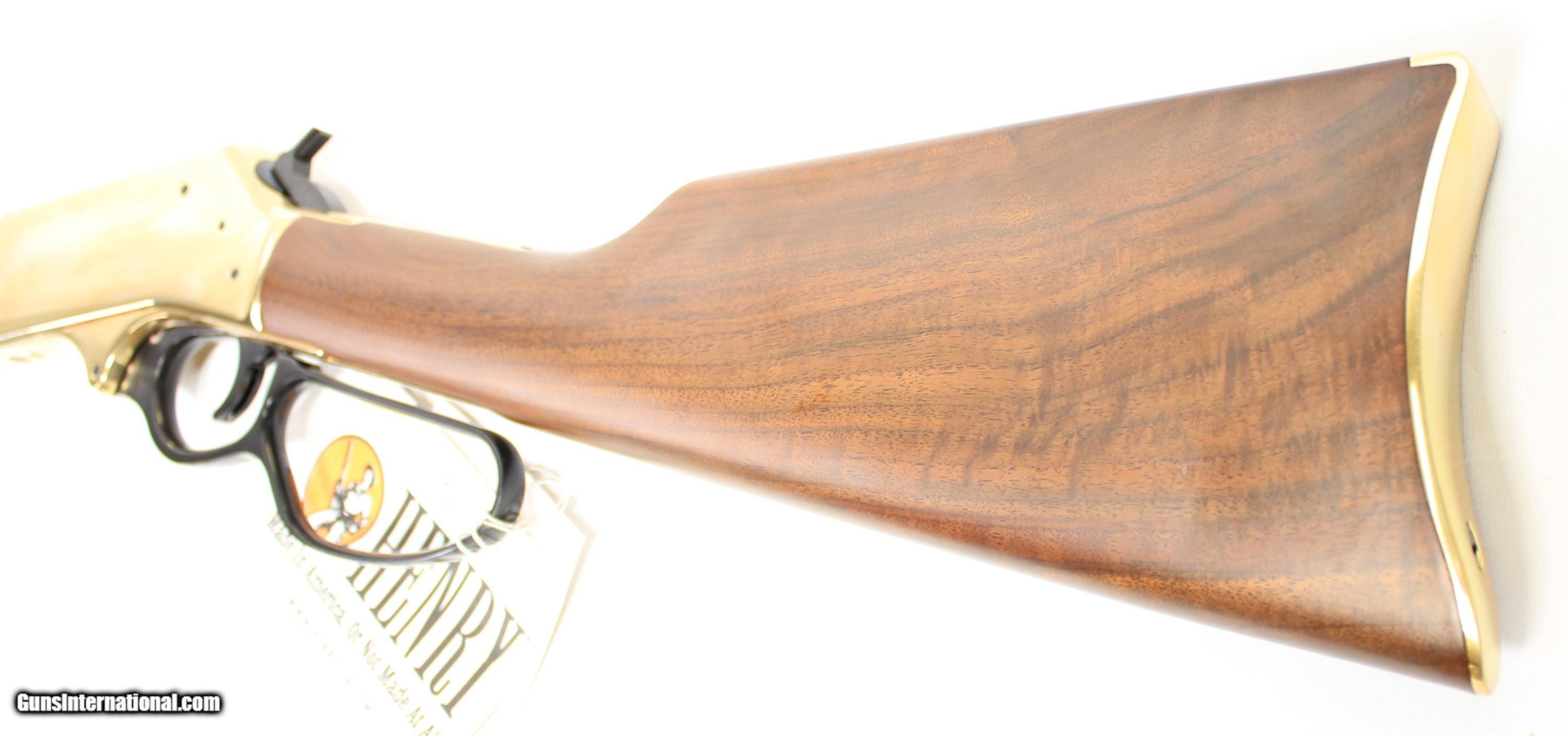 HENRY H009BGL BIG BOY GOLDEN BOY 30-30 WIN 20" OCTAGON BARREL LEVER ...