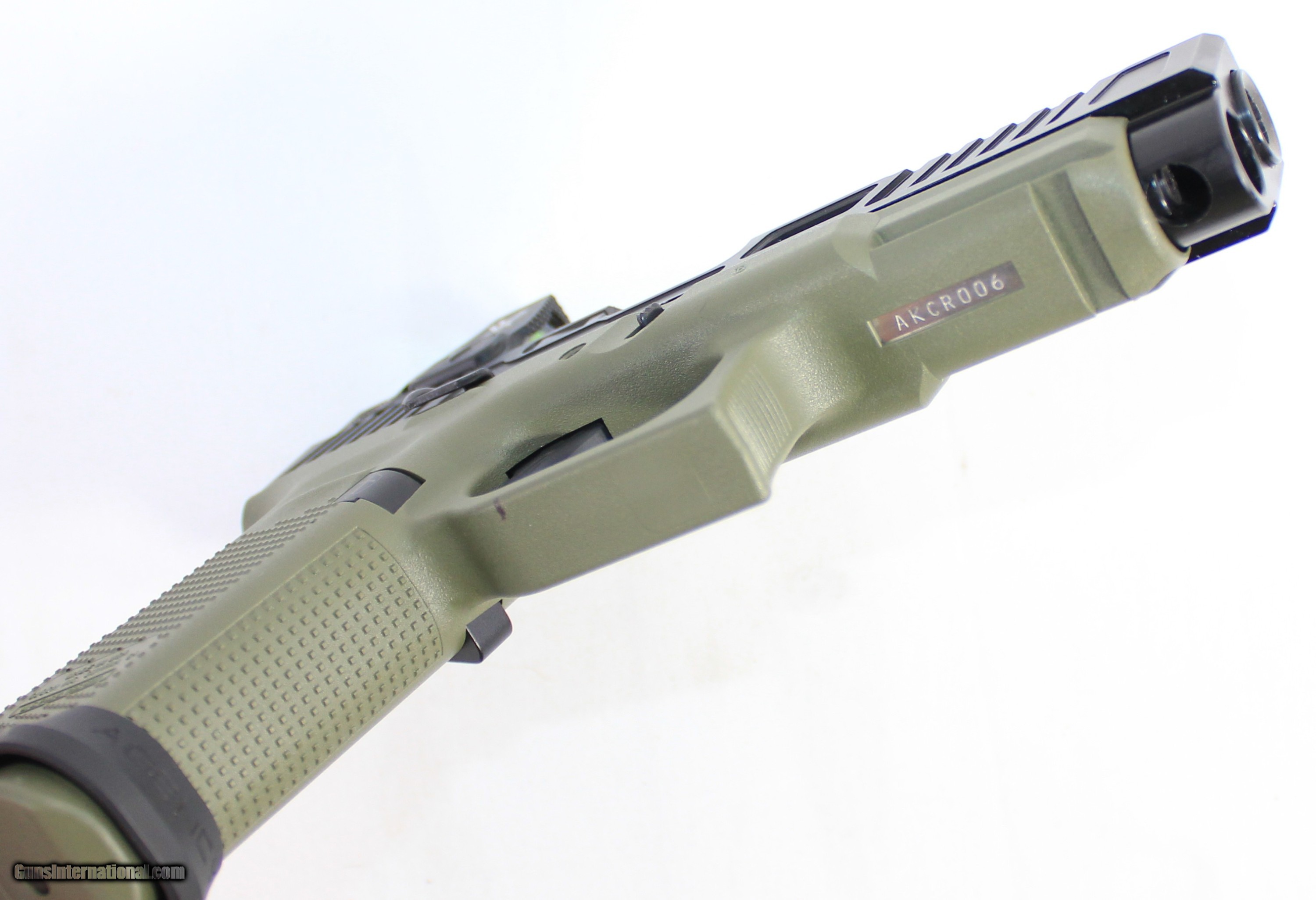 GLOCK G19 GEN 5 9MM 4.5" BBL OD GREEN - NORSSO ZEV VORTEX DEFENDER-ST 2 ...